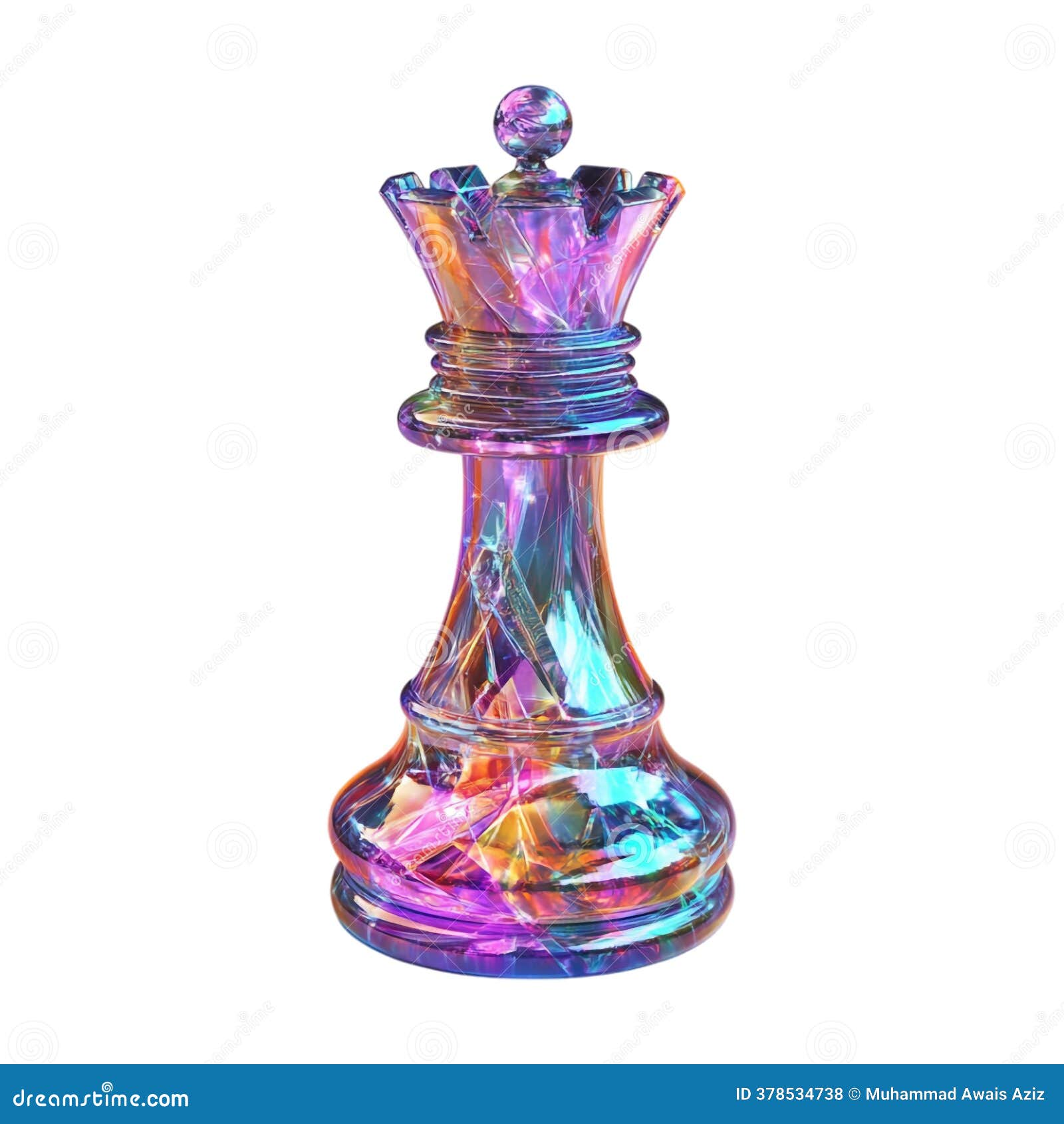 PNG Neon Chess Piece On Transparent Background - Ai Generated Stock ...