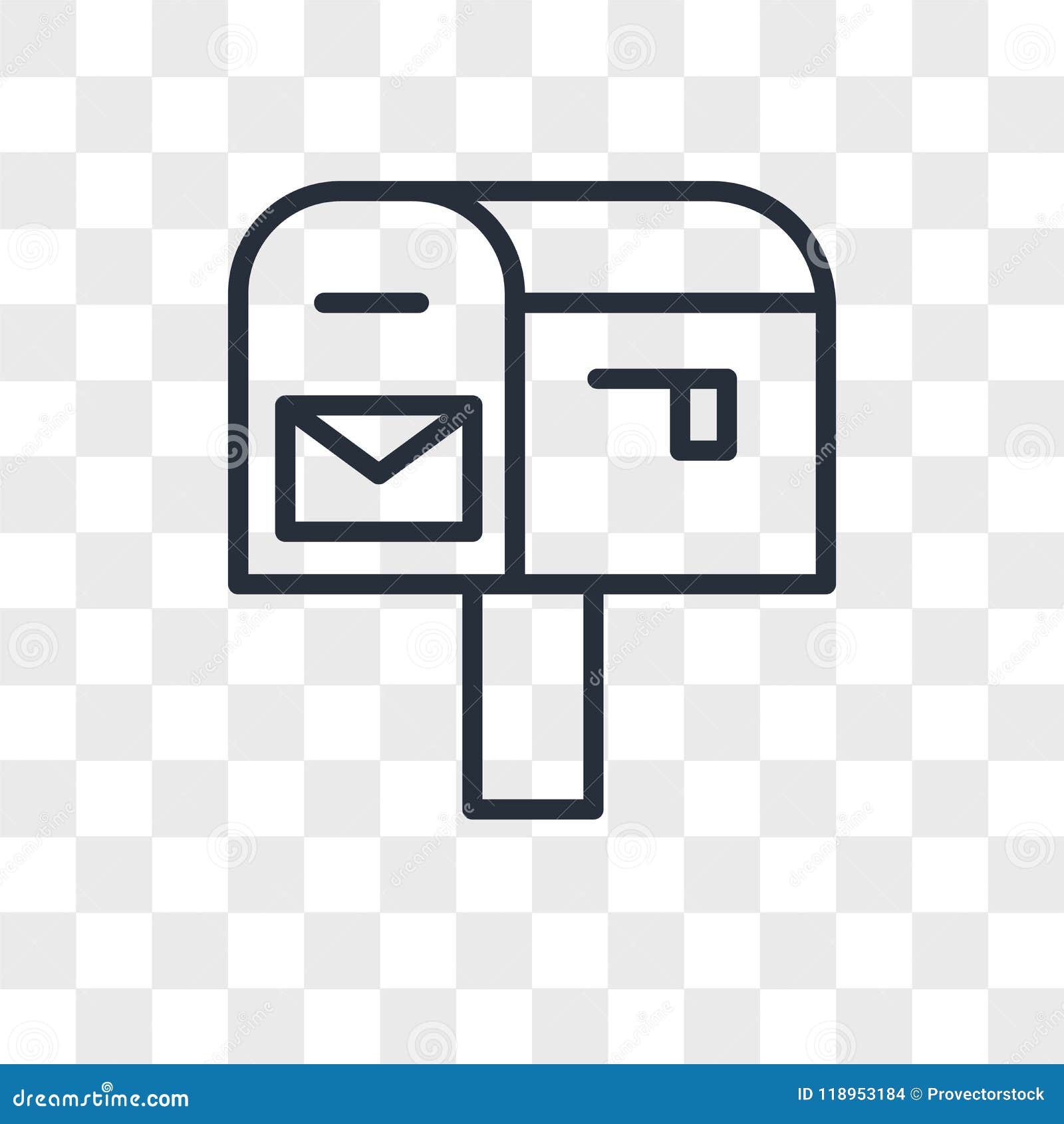 Po Box Vector Icon Isolated on Transparent Background, Po Box Logo ... Po Box Vector Icon Isolated on Transparent Background, Po Box Logo ...