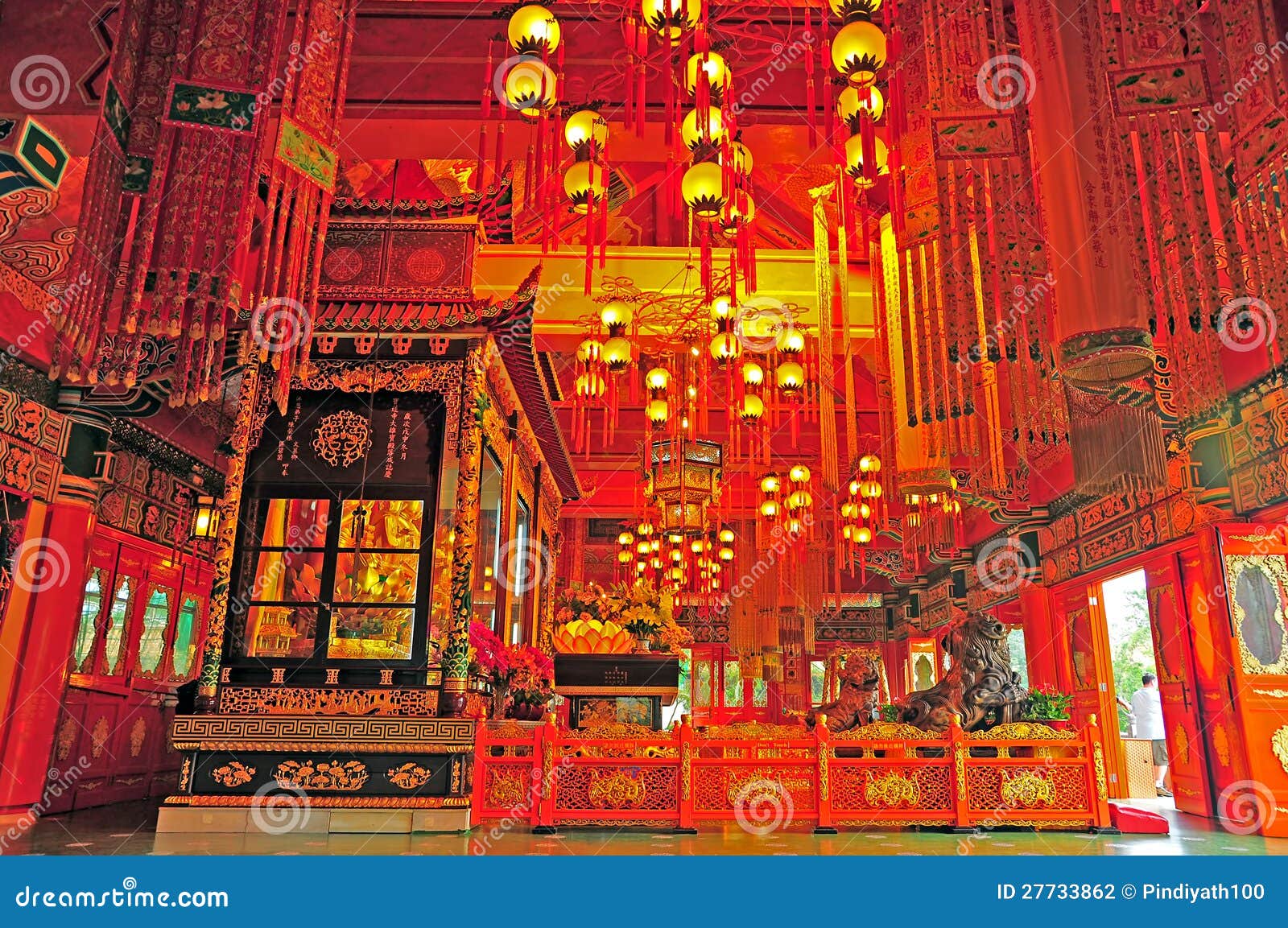 Po Lin Monastery, Hong Kong Editorial Photography - Image of oriental ...