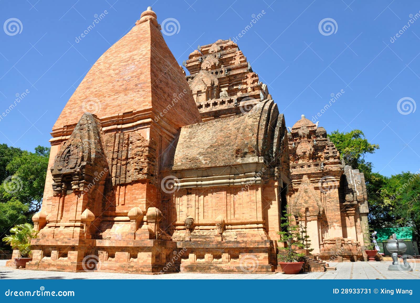 Cham Towers Po Nagar, In The City Of Nha Trang Belonging To The State ...