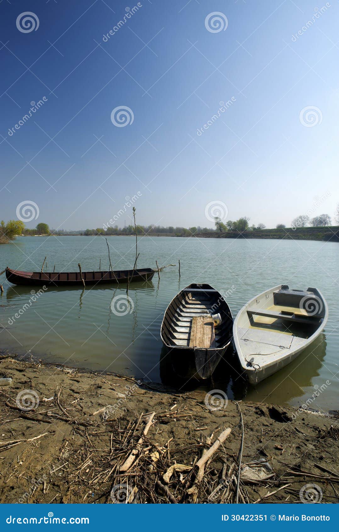 Po River stock image. Image of boating, development, ecology - 30422351