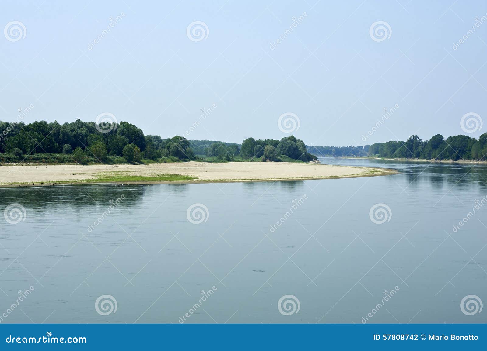 Po River stock photo. Image of panorama, landscape, plant - 57808742