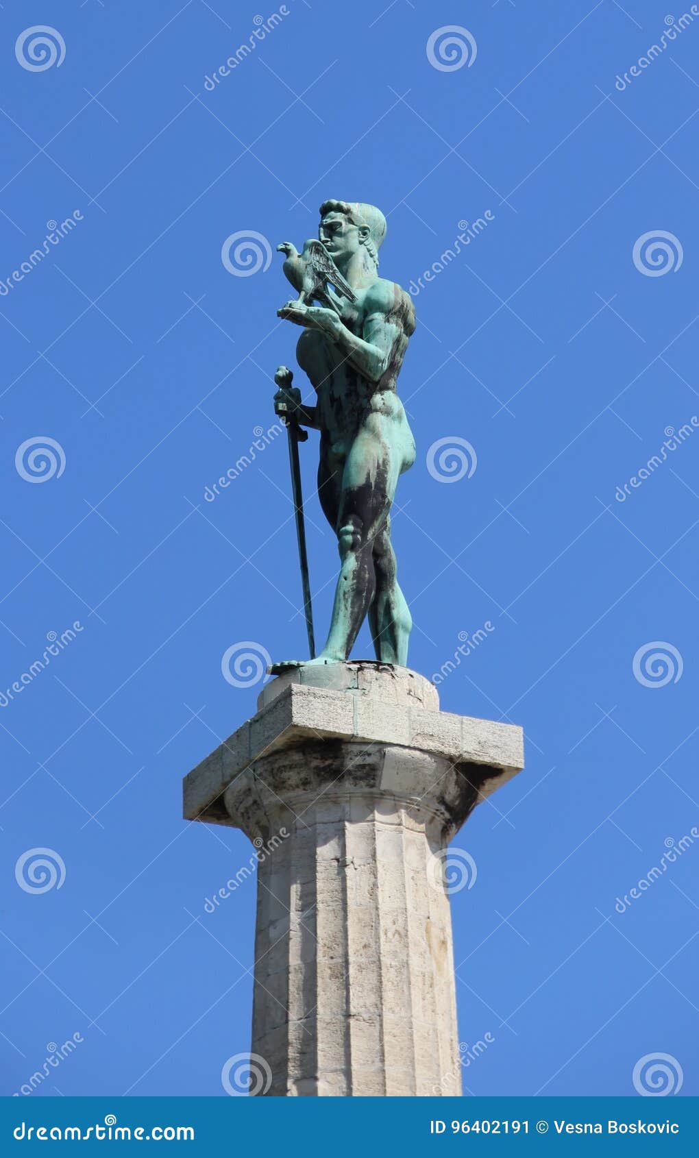 Pobednik Monument Royalty-Free Stock Photography | CartoonDealer.com ...