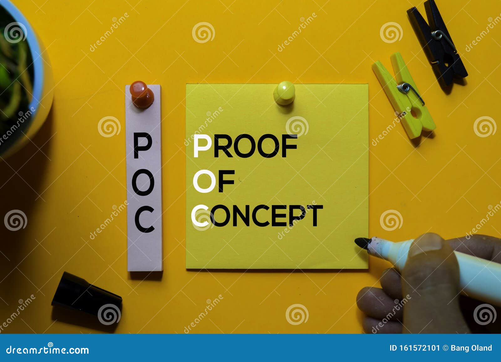 POC - Proof Of Concept, Acronym Business Concept On Blackboard Stock ...