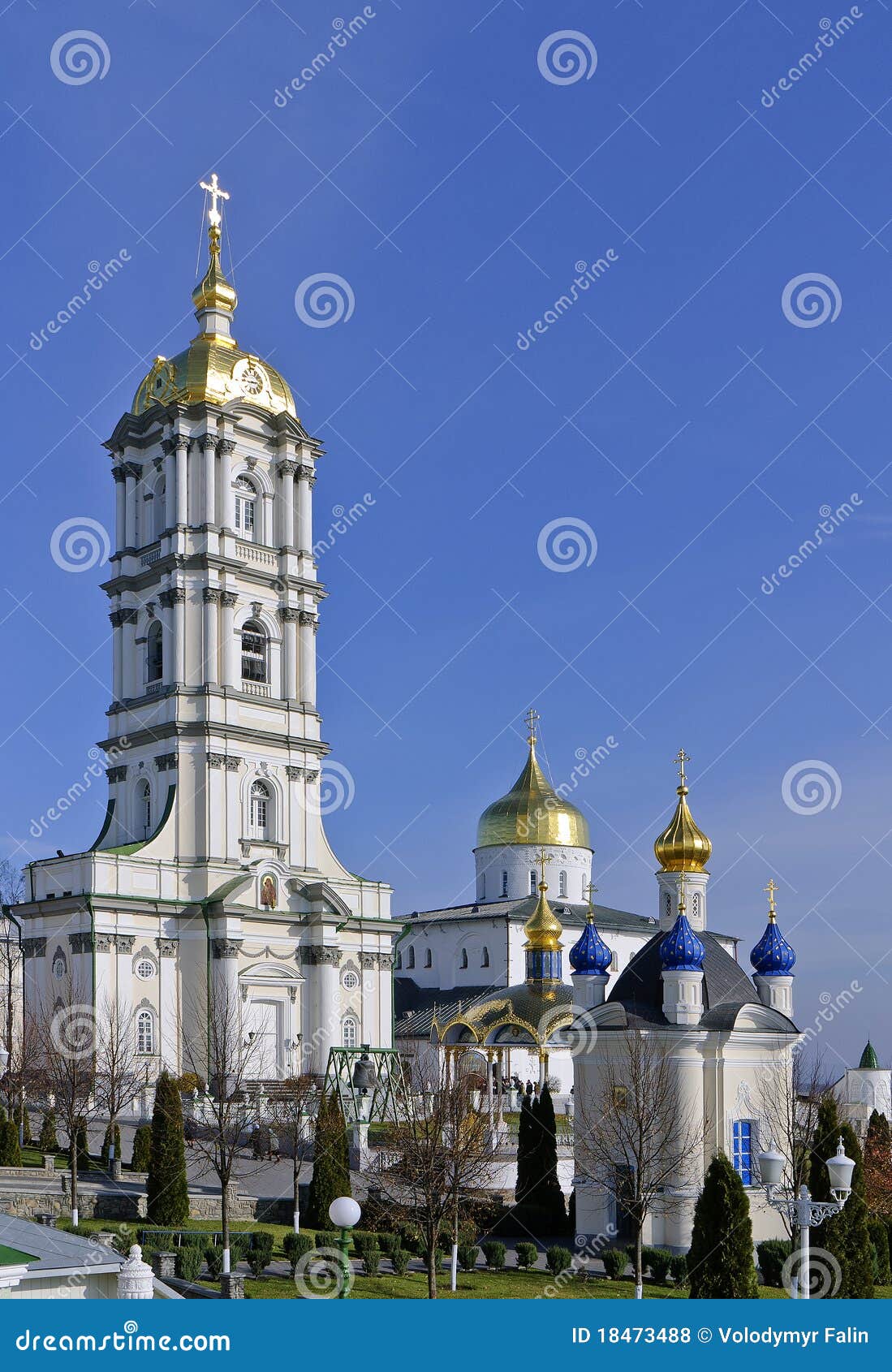 Pochaevsky monastery stock photo. Image of ternopol, dome - 18473488