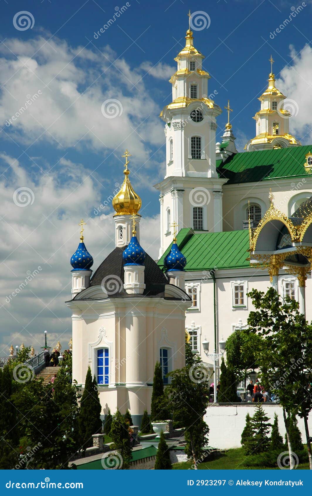 Pochayiv Lavra stock image. Image of christianity, jesus - 2923297