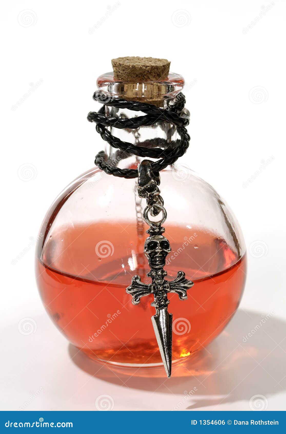 Poción mágica foto de archivo. Imagen de botella, conceptual - 1354606