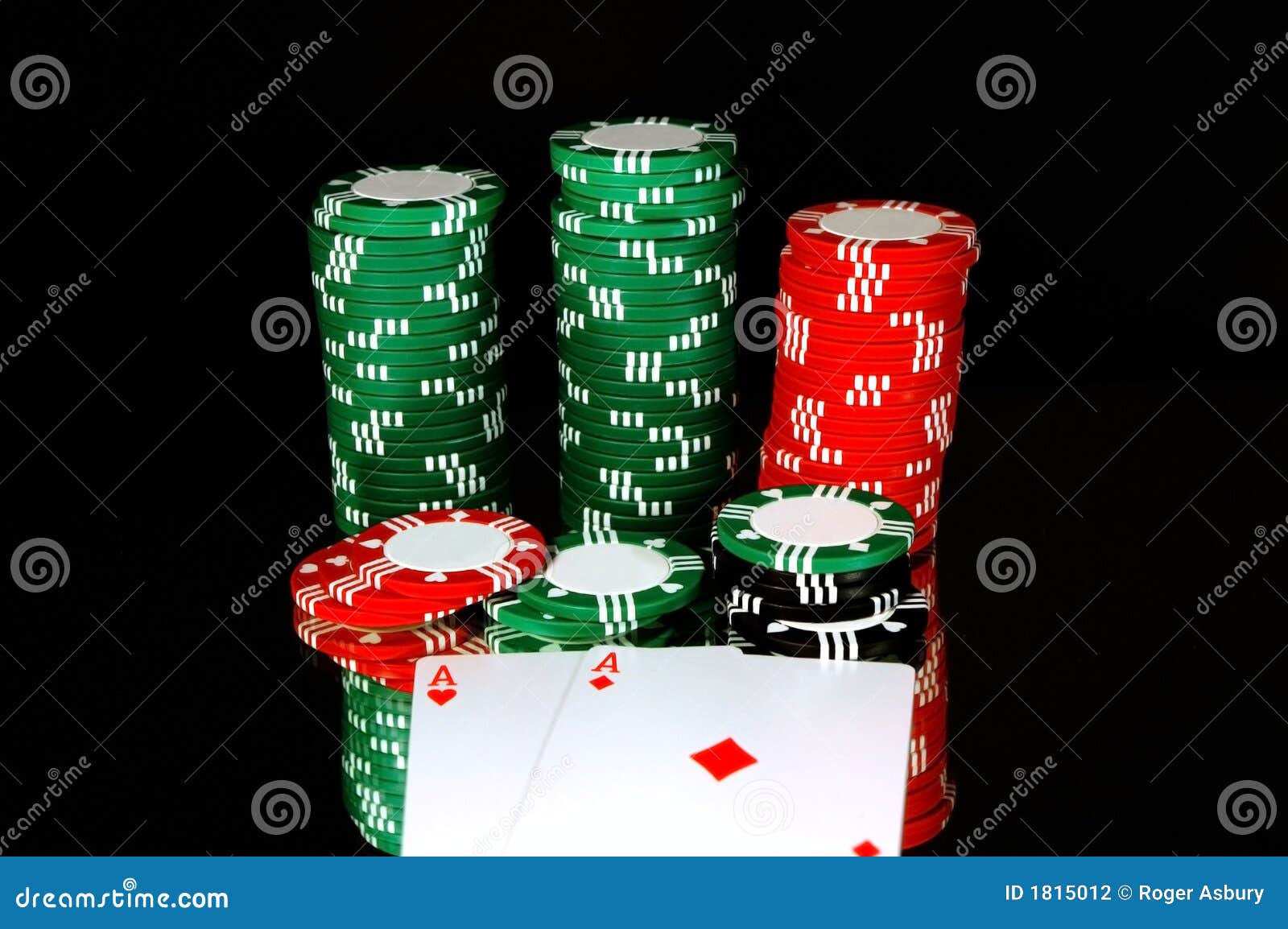 Pocket Aces stock photo. Image of texas, hold, hearts - 1815012