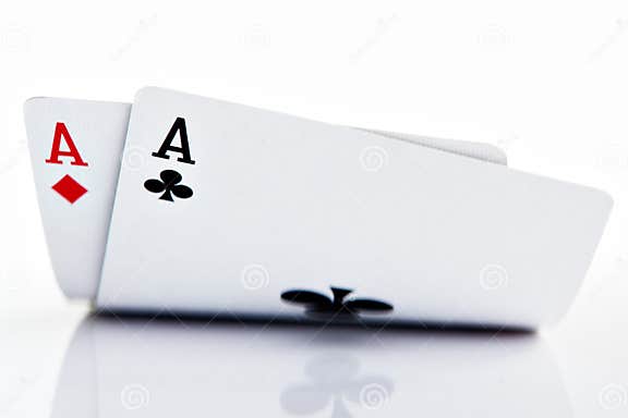 Pocket Aces stock photo. Image of pair, hold, probability - 2100706