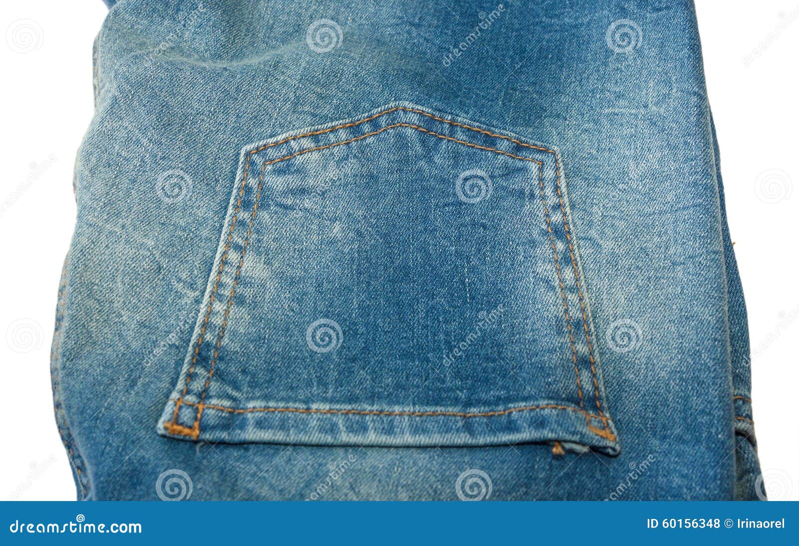 Pocket on blue jeans stock photo. Image of backdrop, pants - 60156348