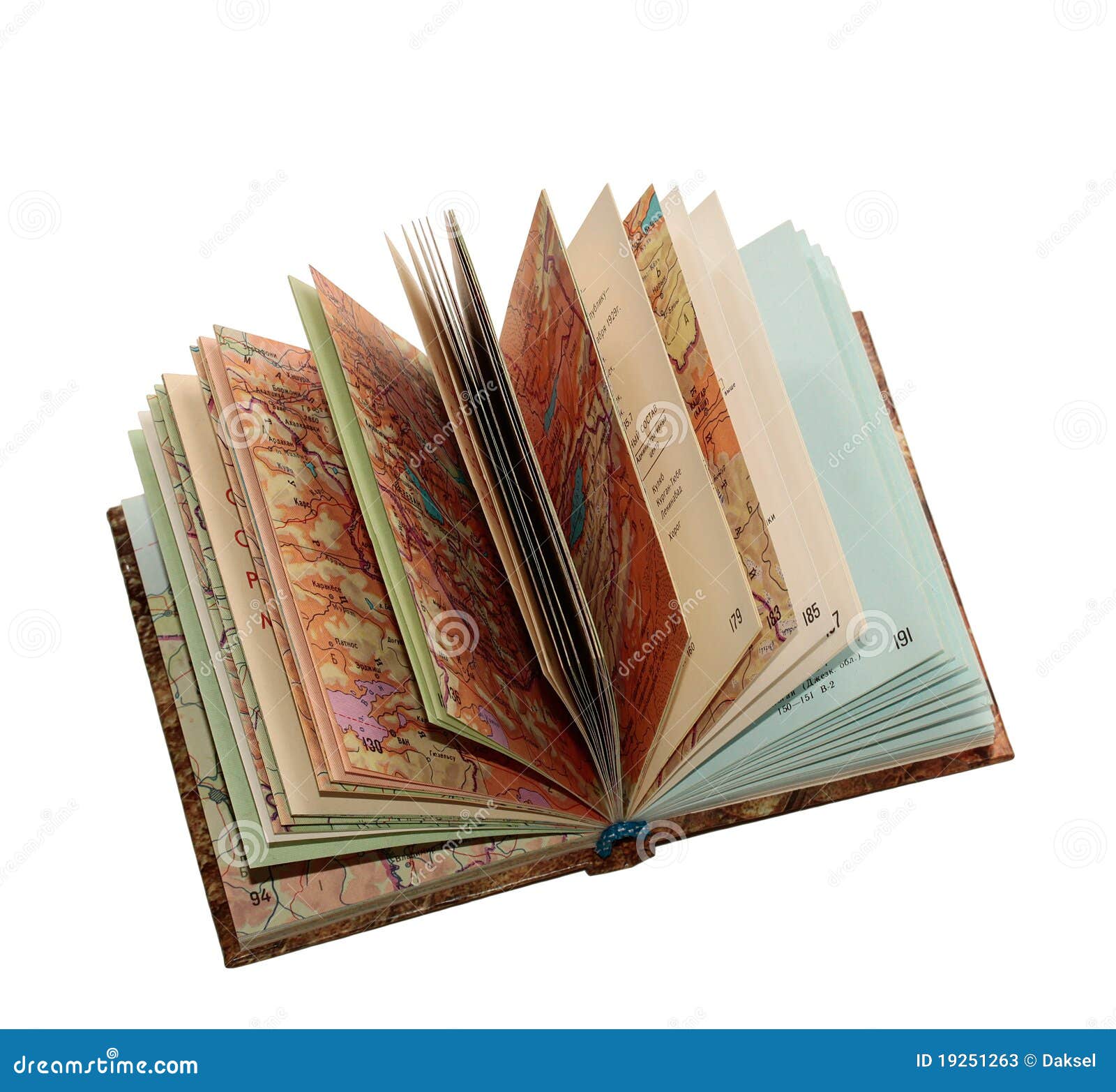 Pocket cartographic atlas stock image. Image of atlas - 19251263
