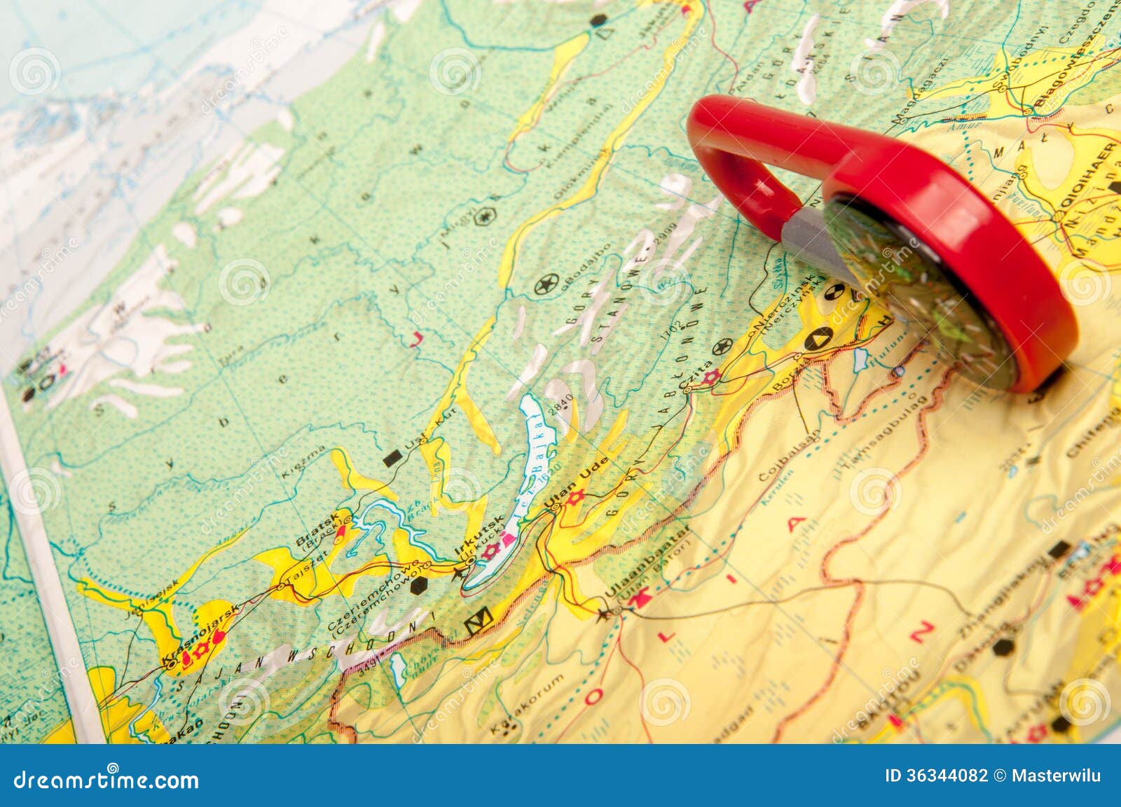 Pocket compass stock photo. Image of exploration, navigate - 36344082