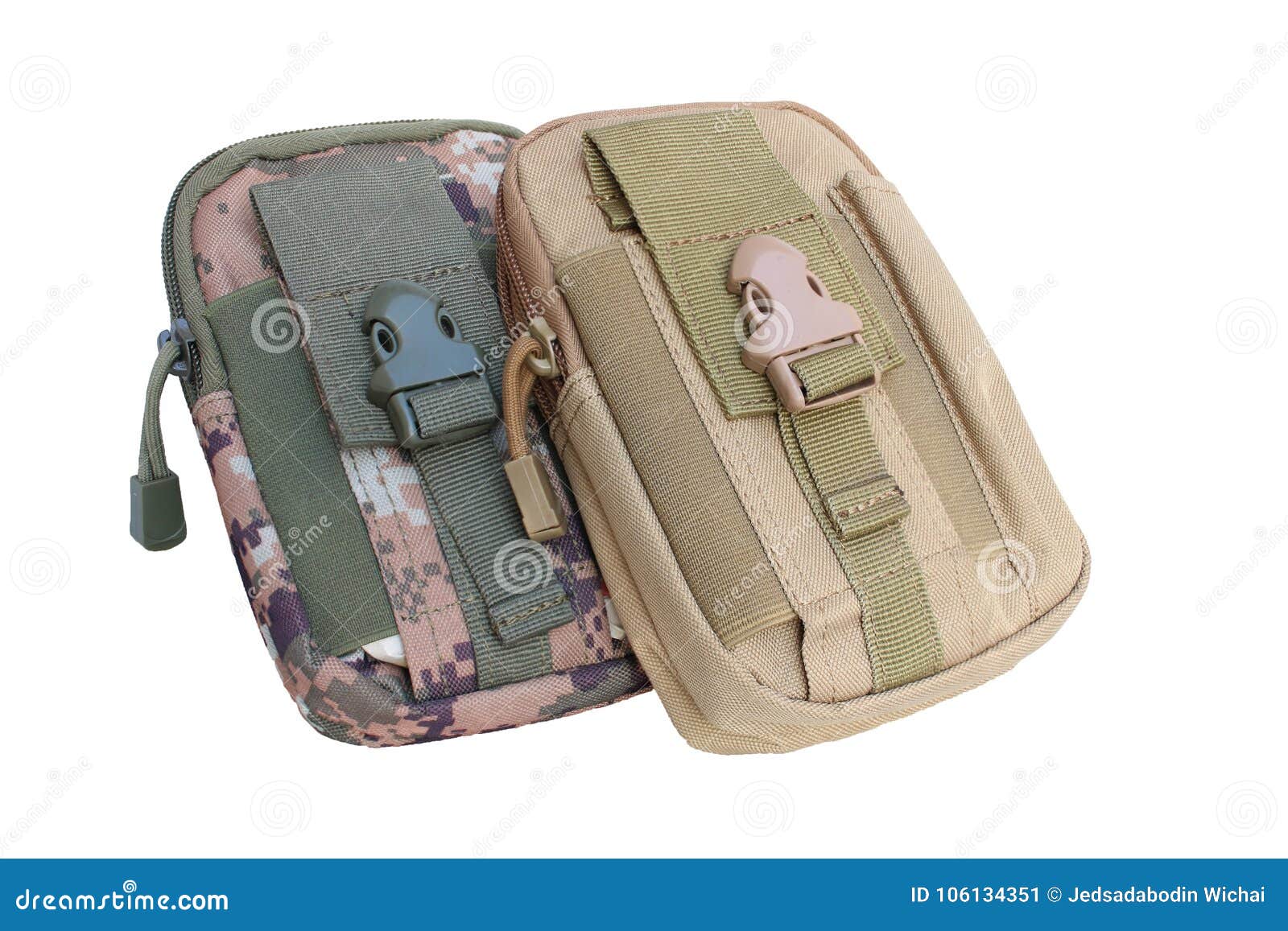 Pocket of Military on Isolated Stock Image - Image of hike, military ...