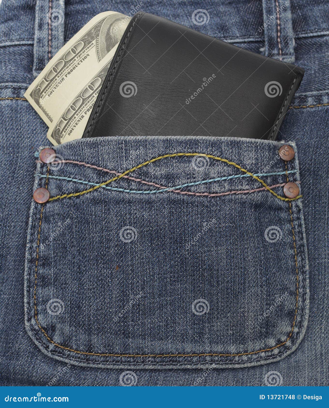 Pocket money. stock photo. Image of macro, independence - 13721748