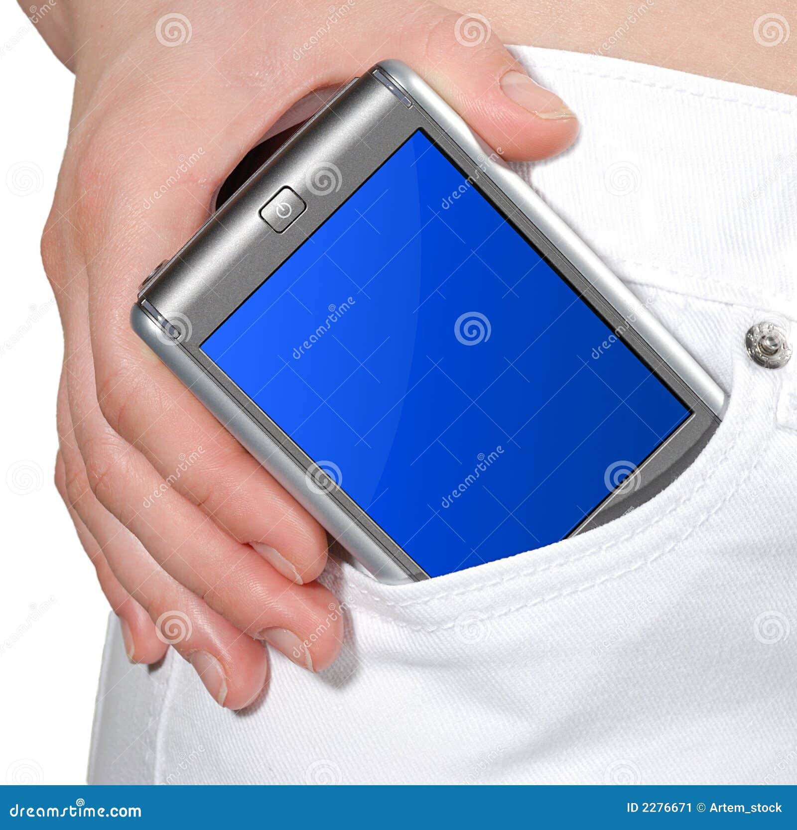 Pocket PC stock image. Image of handheld, month, book - 2276671