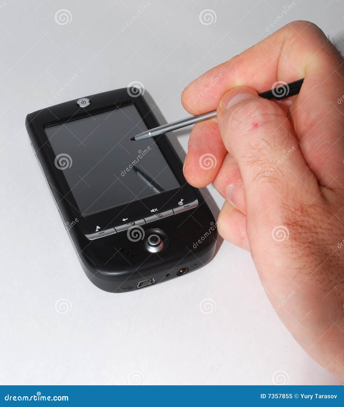 Pocket pc stock image. Image of case, styles, diary, electronics - 7357855