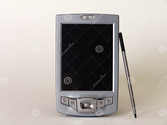 Pocket PC - PDA stock photo. Image of held, touch, handy - 69428