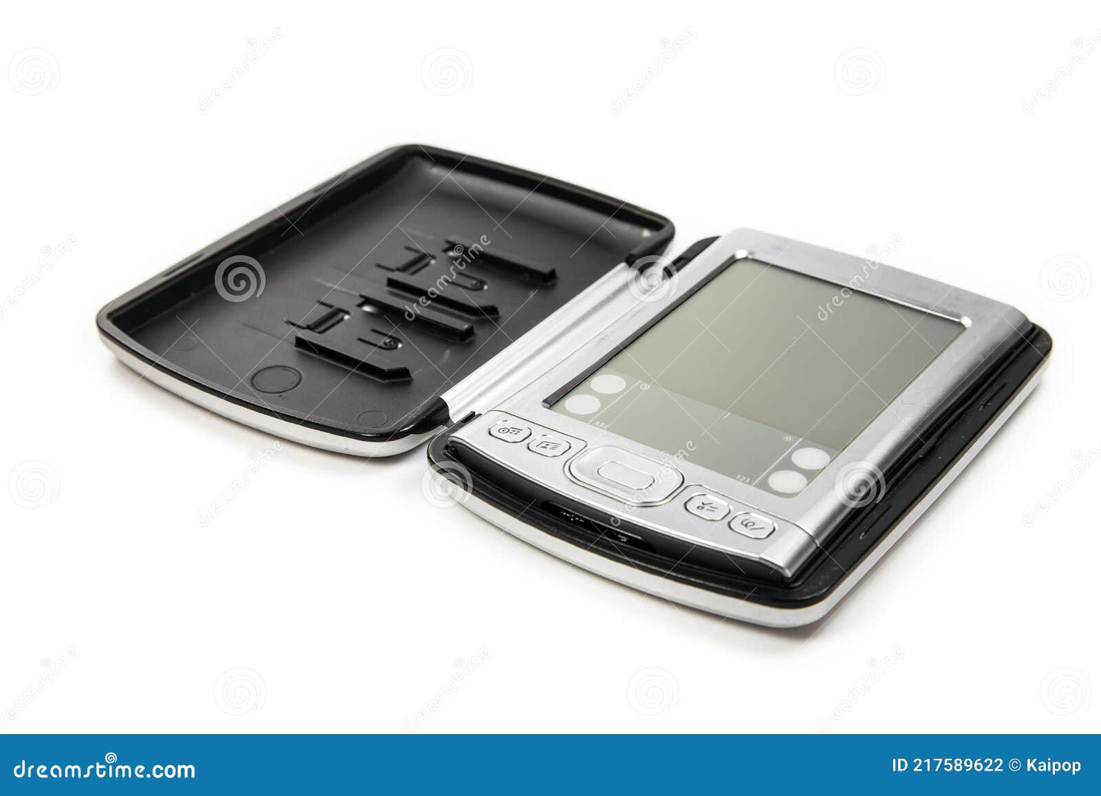 Pocket PC stock photo. Image of journal, organizer, background - 217589622