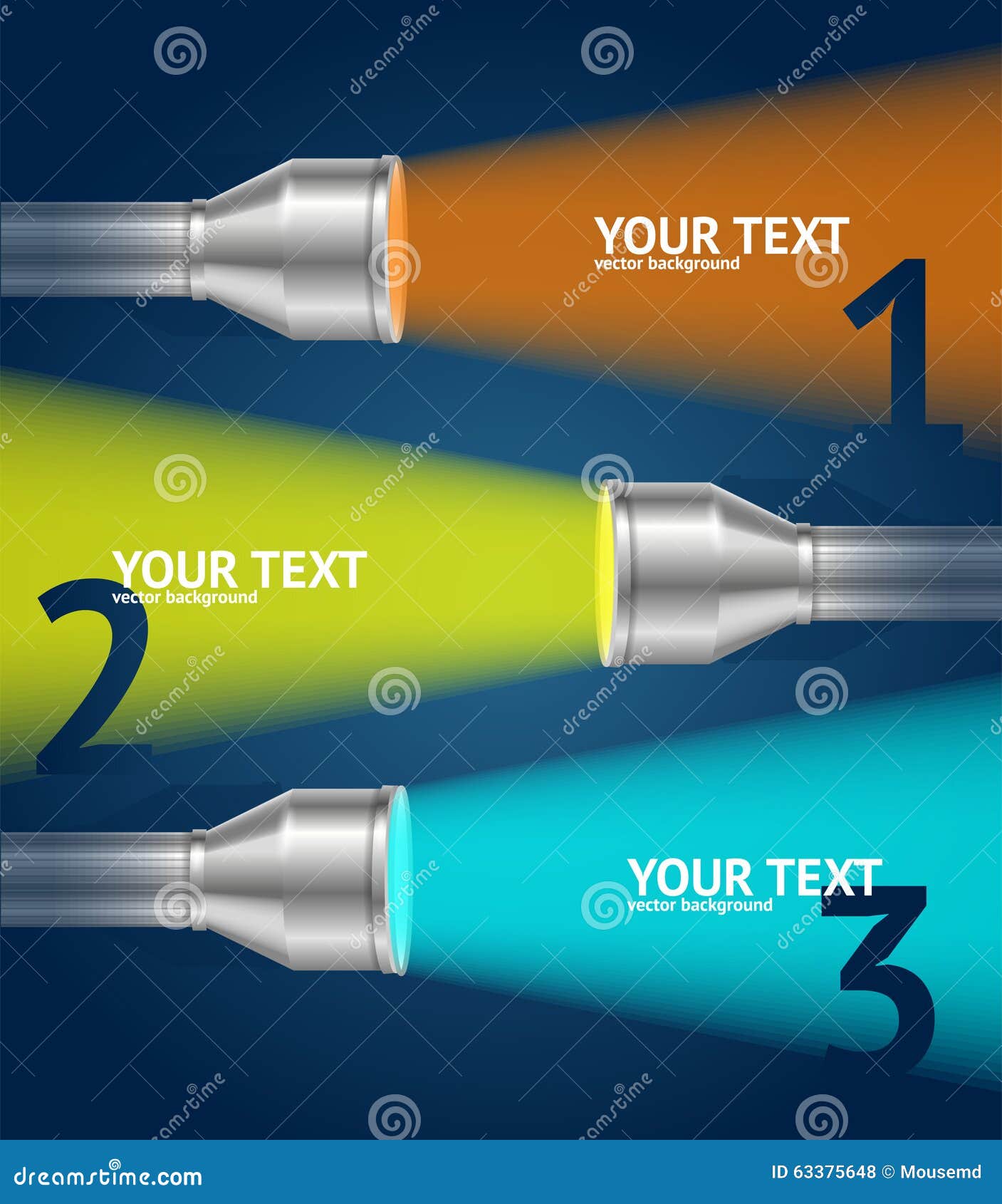 Torch Light Stick With Flame Color Vector | CartoonDealer.com #159834658