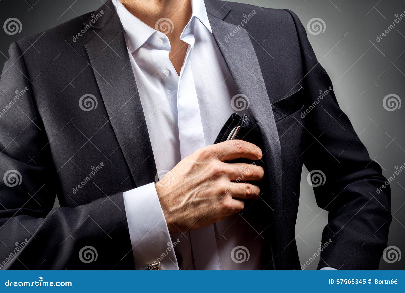 Pocket wallet stock image. Image of person, black, male - 87565345