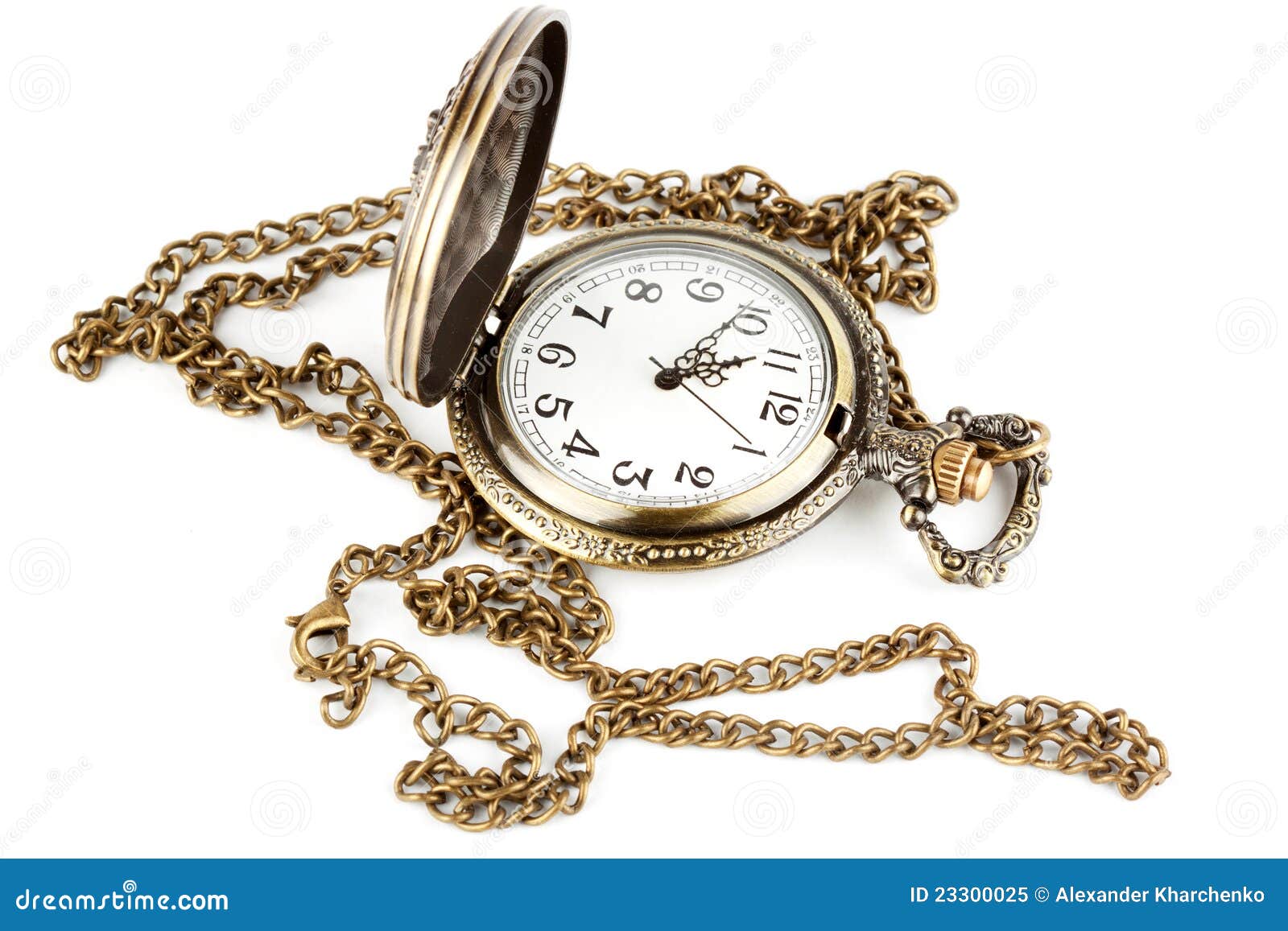 Pocket watch stock image. Image of clock, isolated, time - 23300025
