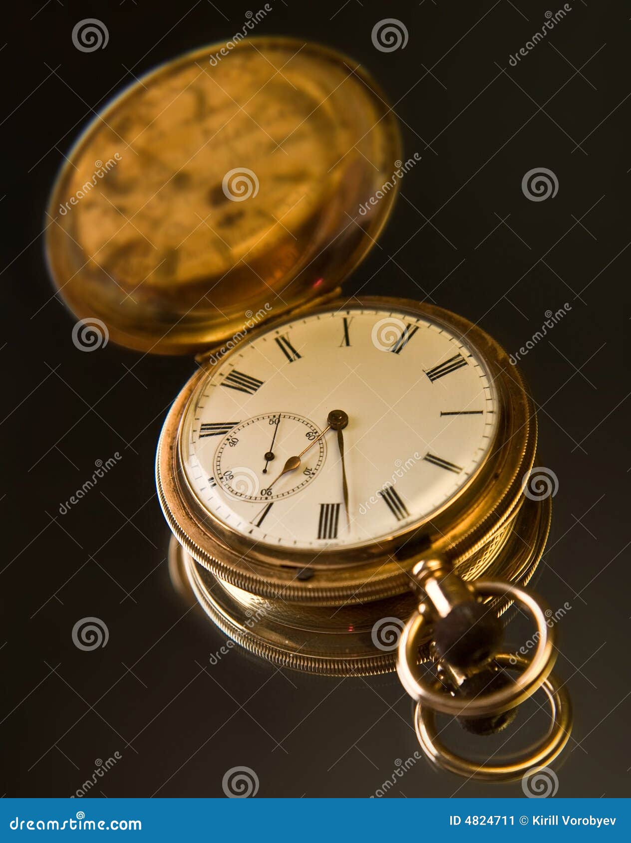 Pocket watch stock image. Image of hour, date, pocketwatch - 4824711