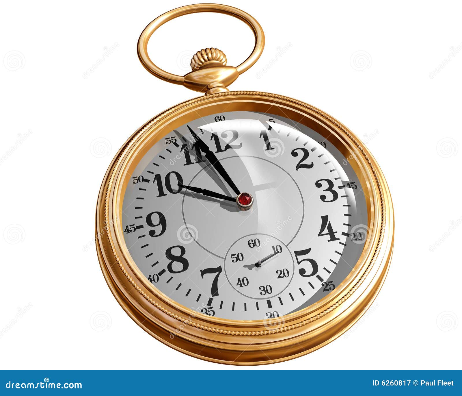 Pocket watch stock illustration. Illustration of reflection - 6260817