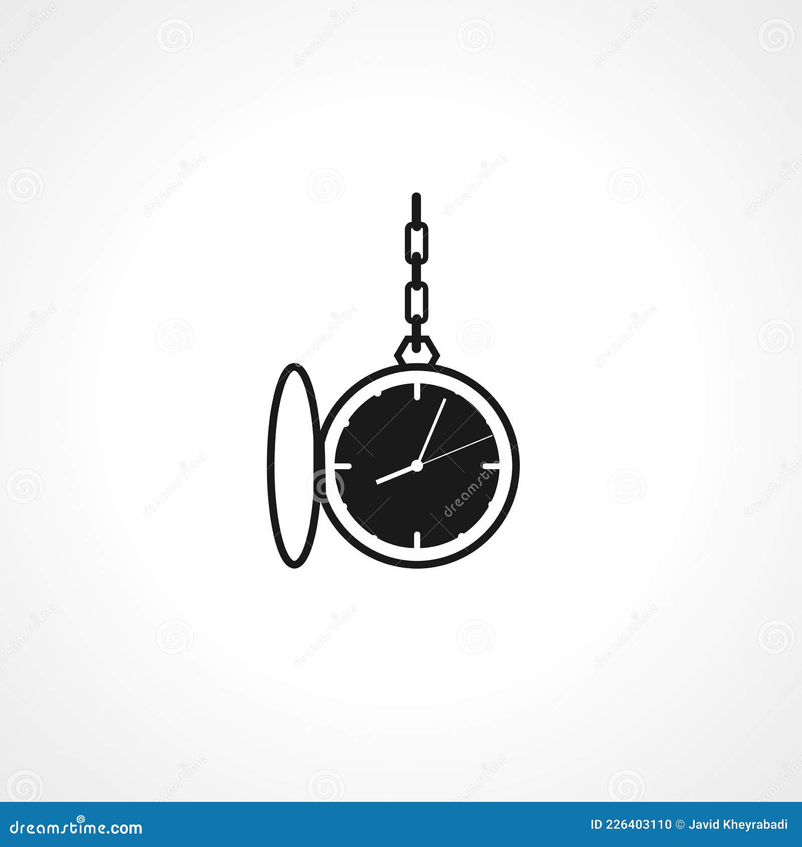 Pocket Watch Icon. Pocket Watch Vector Icon. Pocket Watch Isolated Icon ...