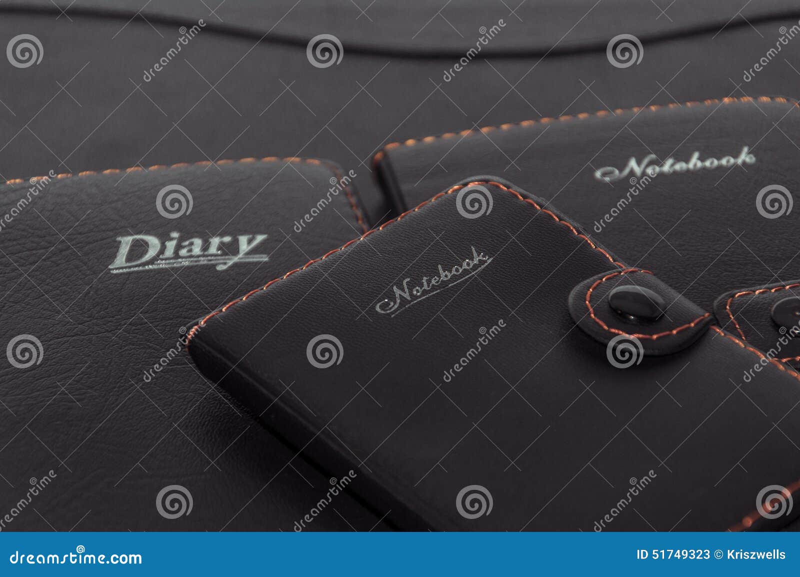 Pocketbooks stock image. Image of tools, paper, leather - 51749323