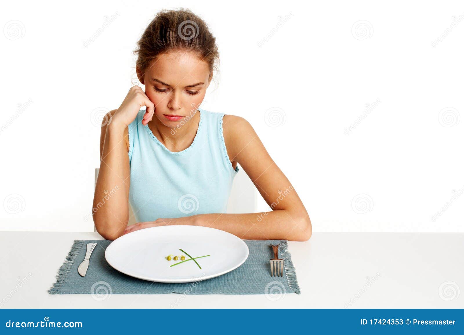 Poco alimento imagen de archivo. Imagen de humano, comestible - 17424353