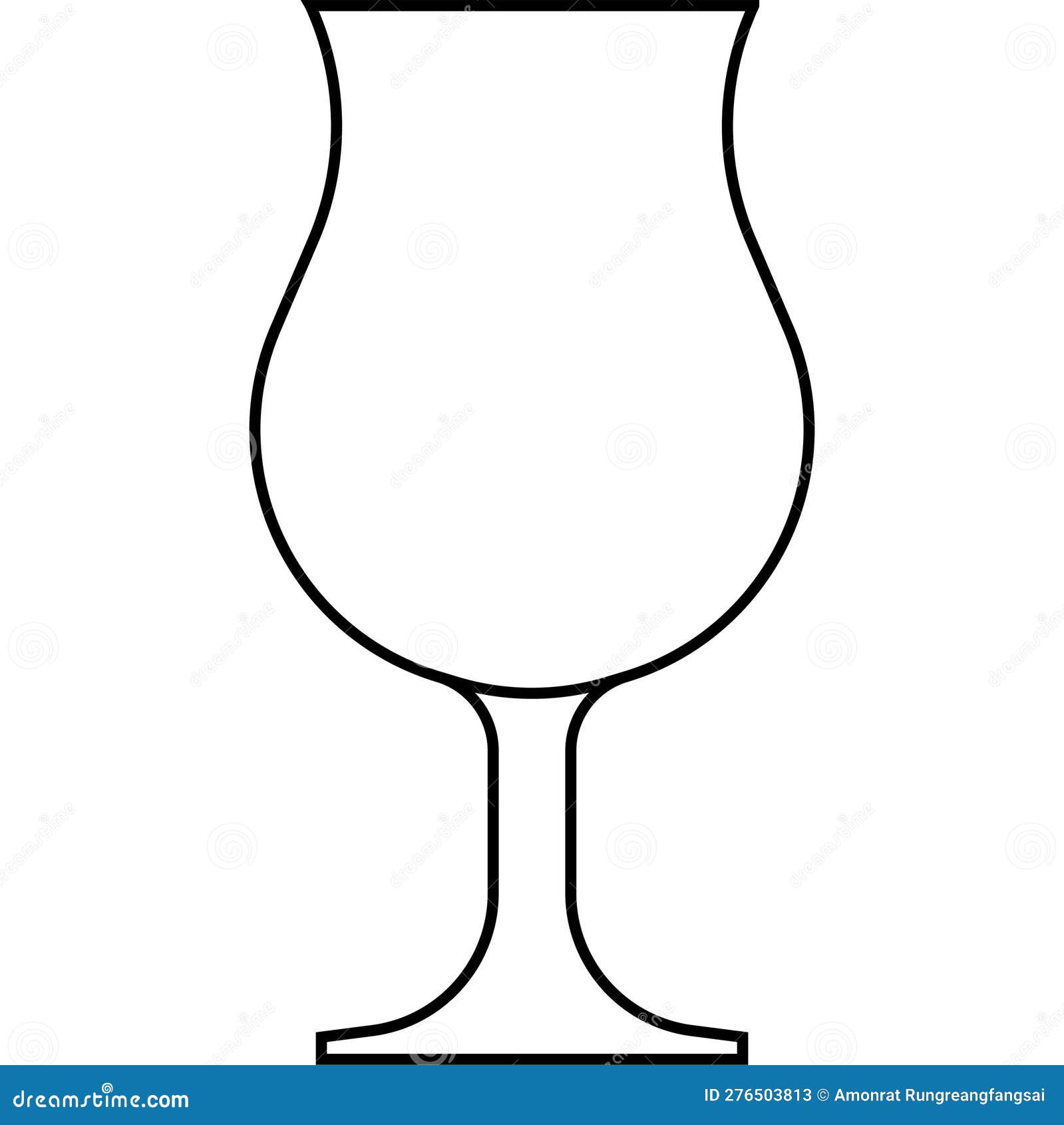 Poco Grande Glass Icon, Cocktail Glass Name Related Vector Stock Vector ...