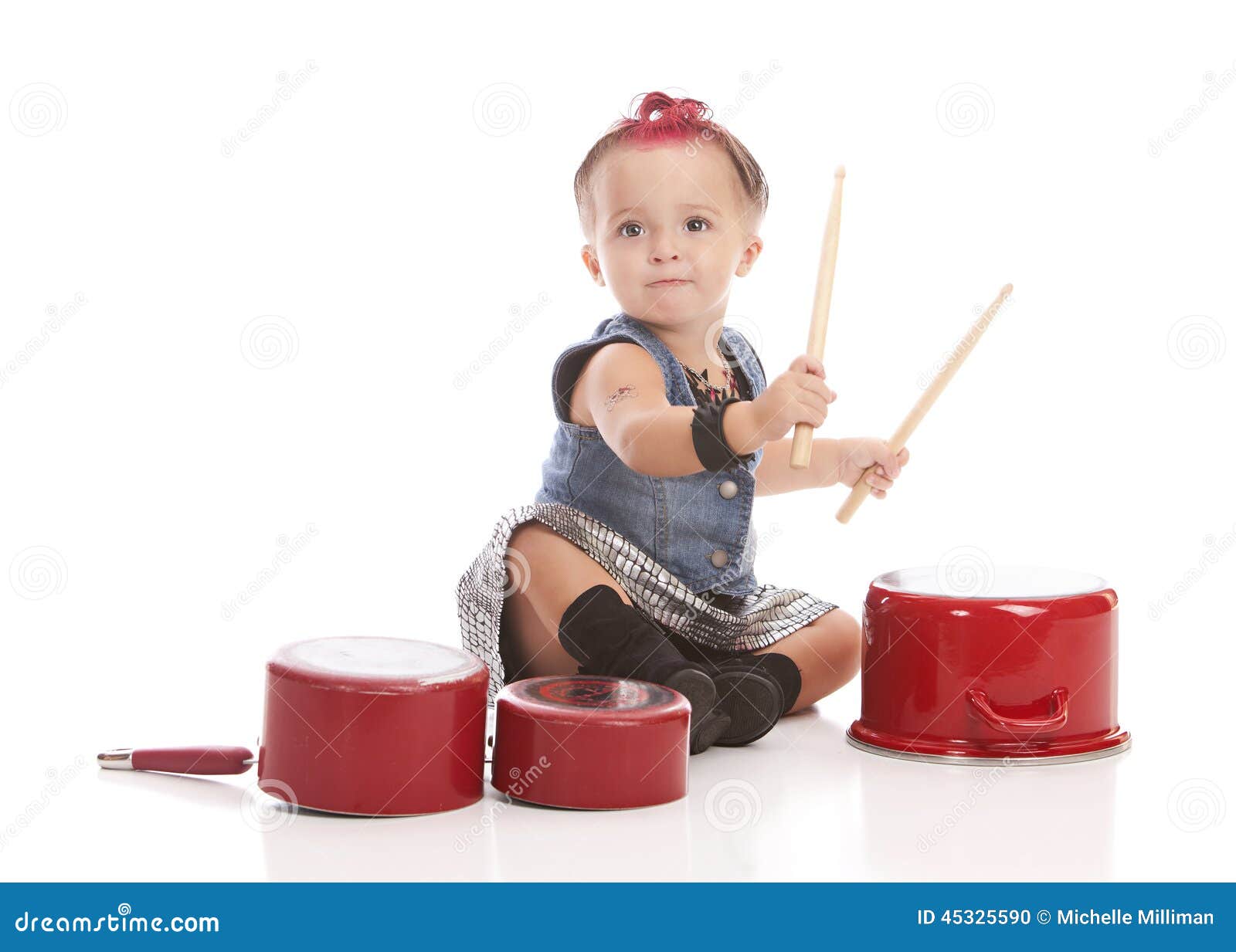 Poco Rockstar foto de archivo. Imagen de pelo, estrella - 45325590