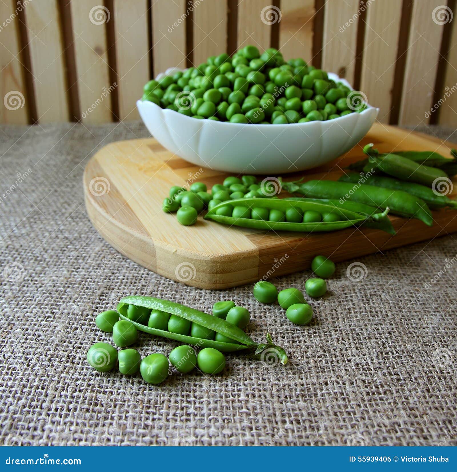 A pod of peas stock photo. Image of refreshment, vitamin - 55939406