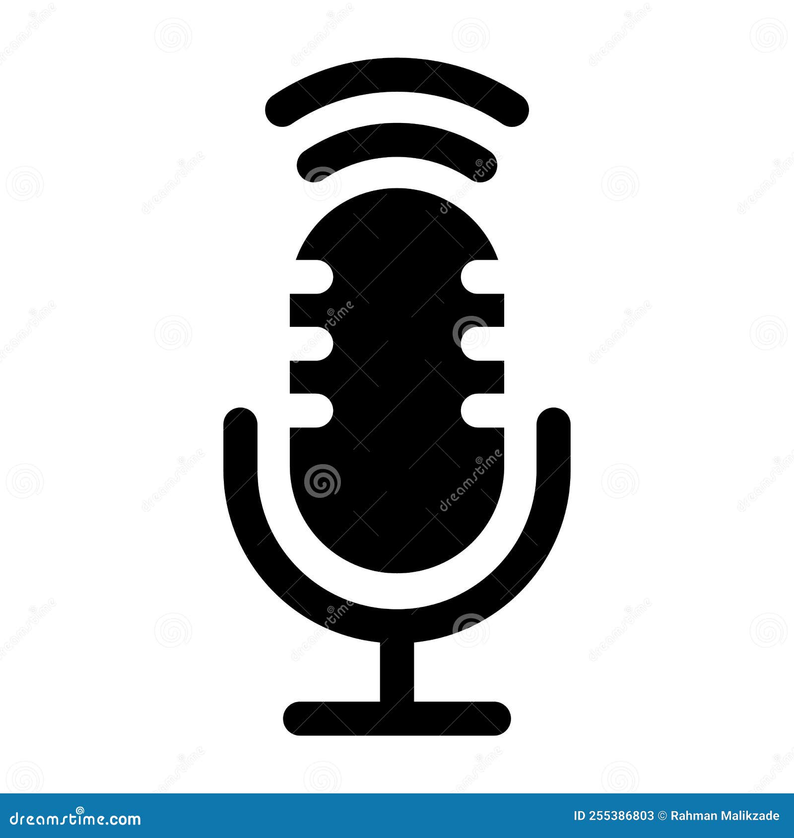 Radio Mic Vector