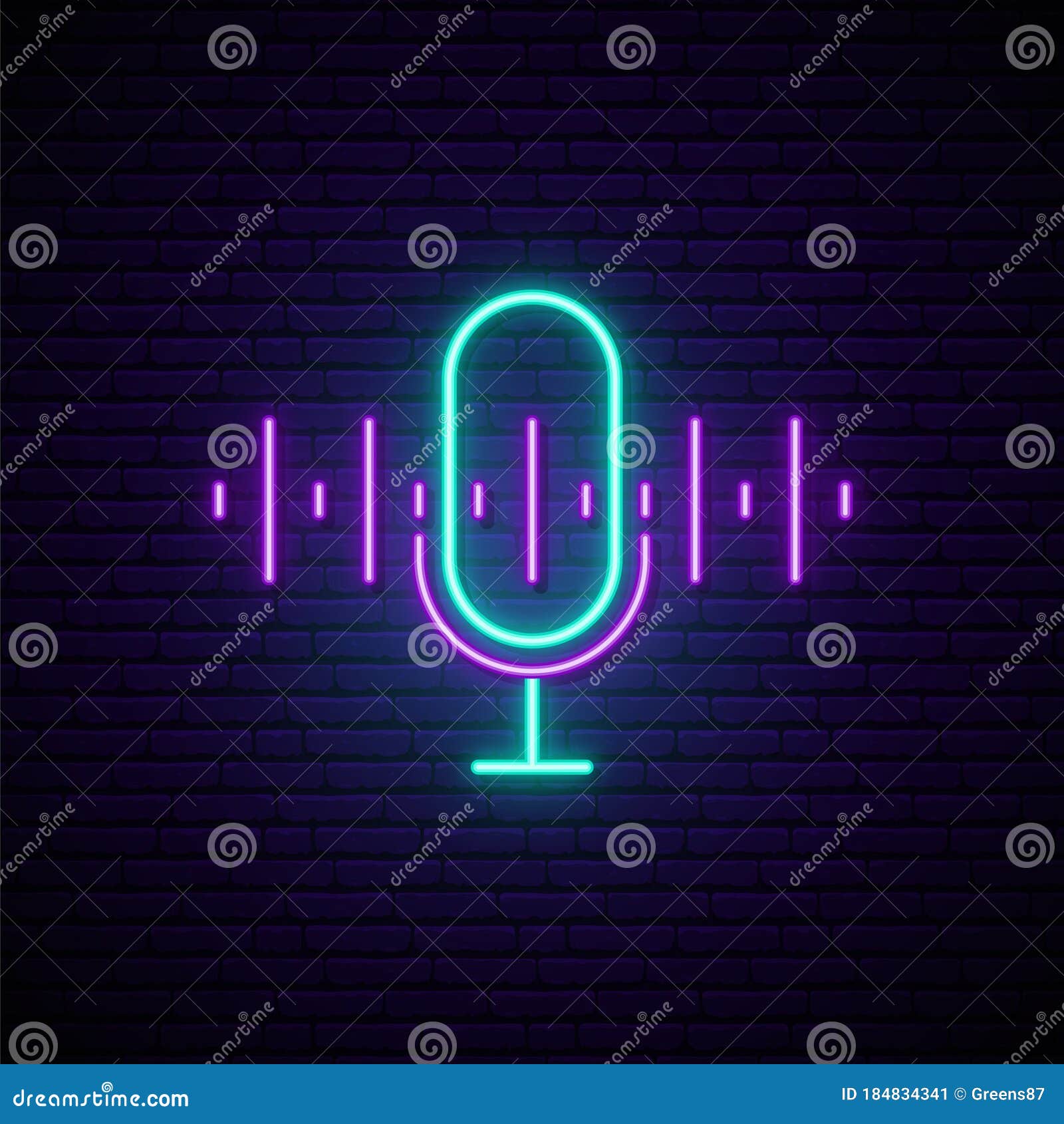 Podcast Neon Sign. Glowing Podcast Emblem on Dark Brick Wall Background ... Podcast Neon Sign. Glowing Podcast Emblem on Dark Brick Wall Background ...