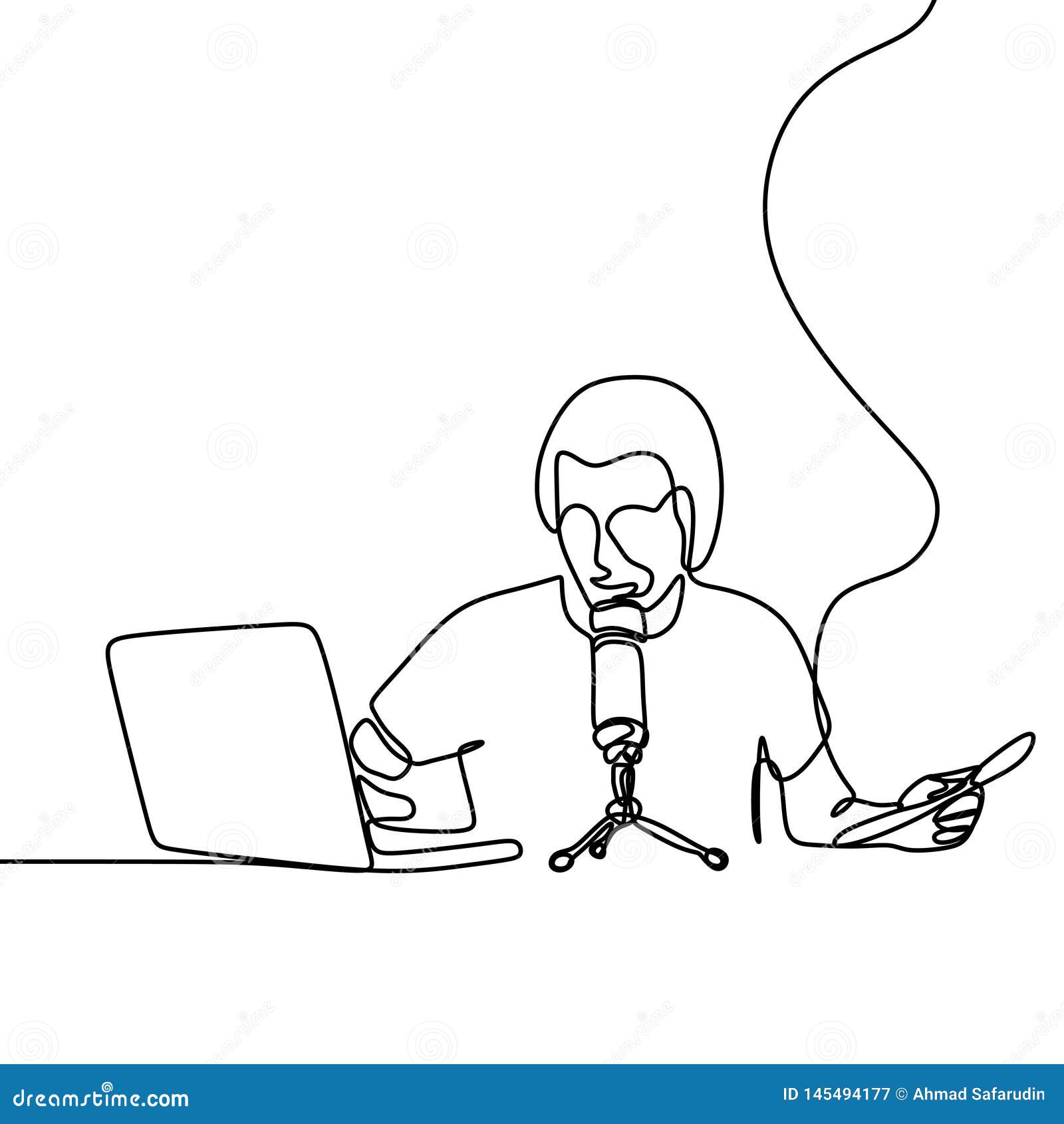 Podcast Studio. Characters Dialogue Audio Microphone Interview ... Podcast Studio. Characters Dialogue Audio Microphone Interview ...