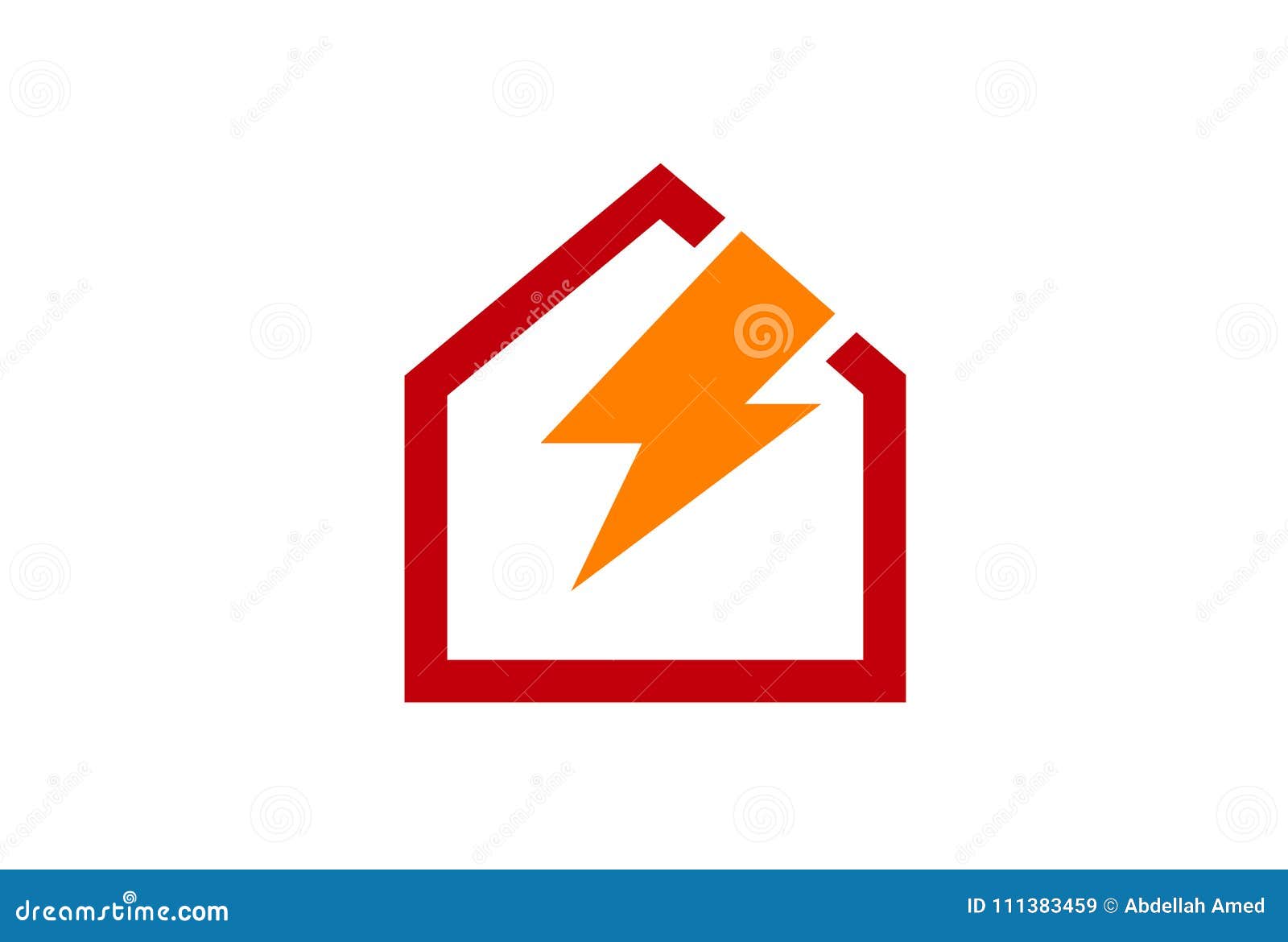 Poder Casero Logo Design Illustration Ilustración del Vector ...