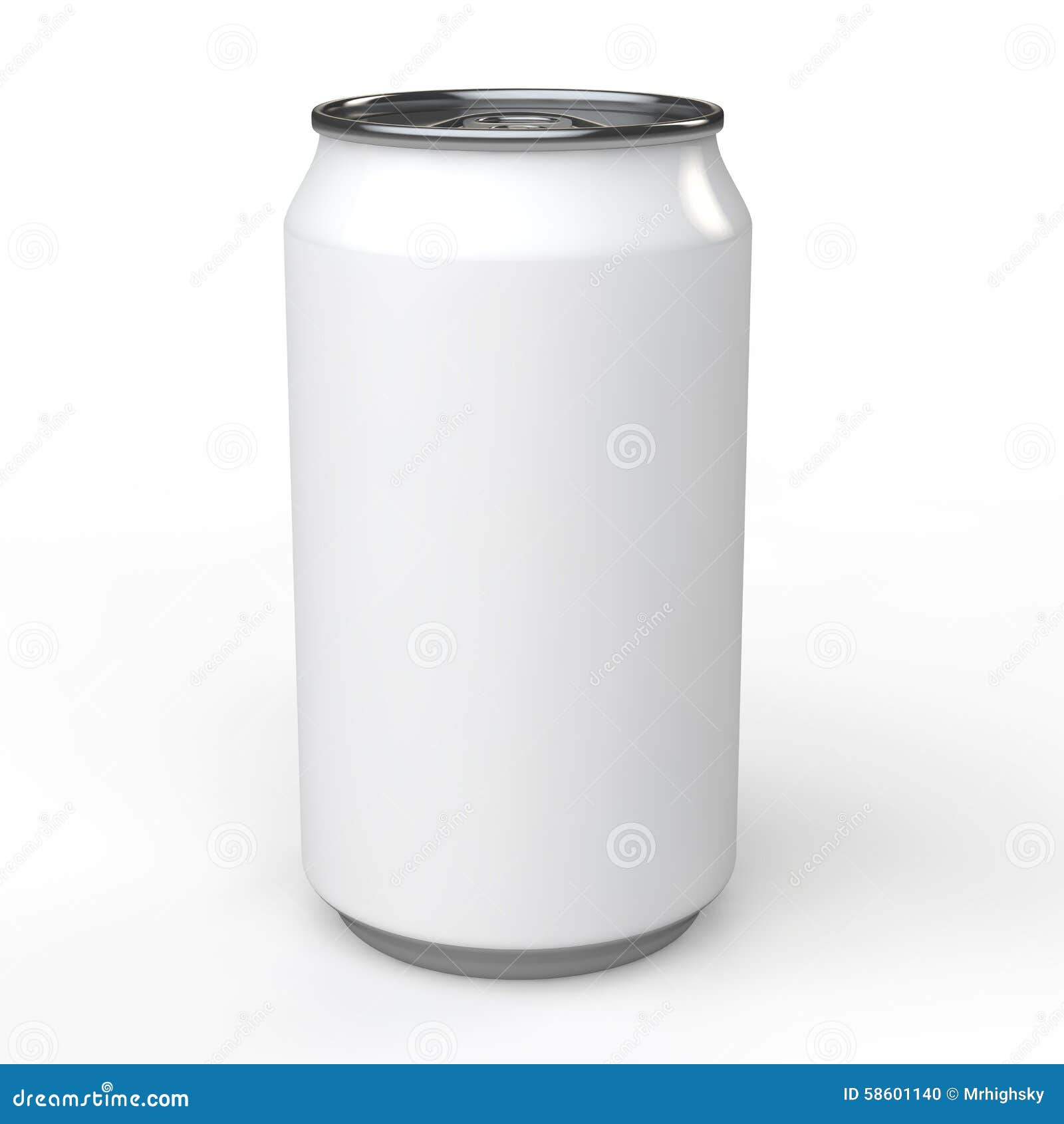 Poder De Soda Blanca En Blanco 3d Stock de ilustración - Ilustración de ...