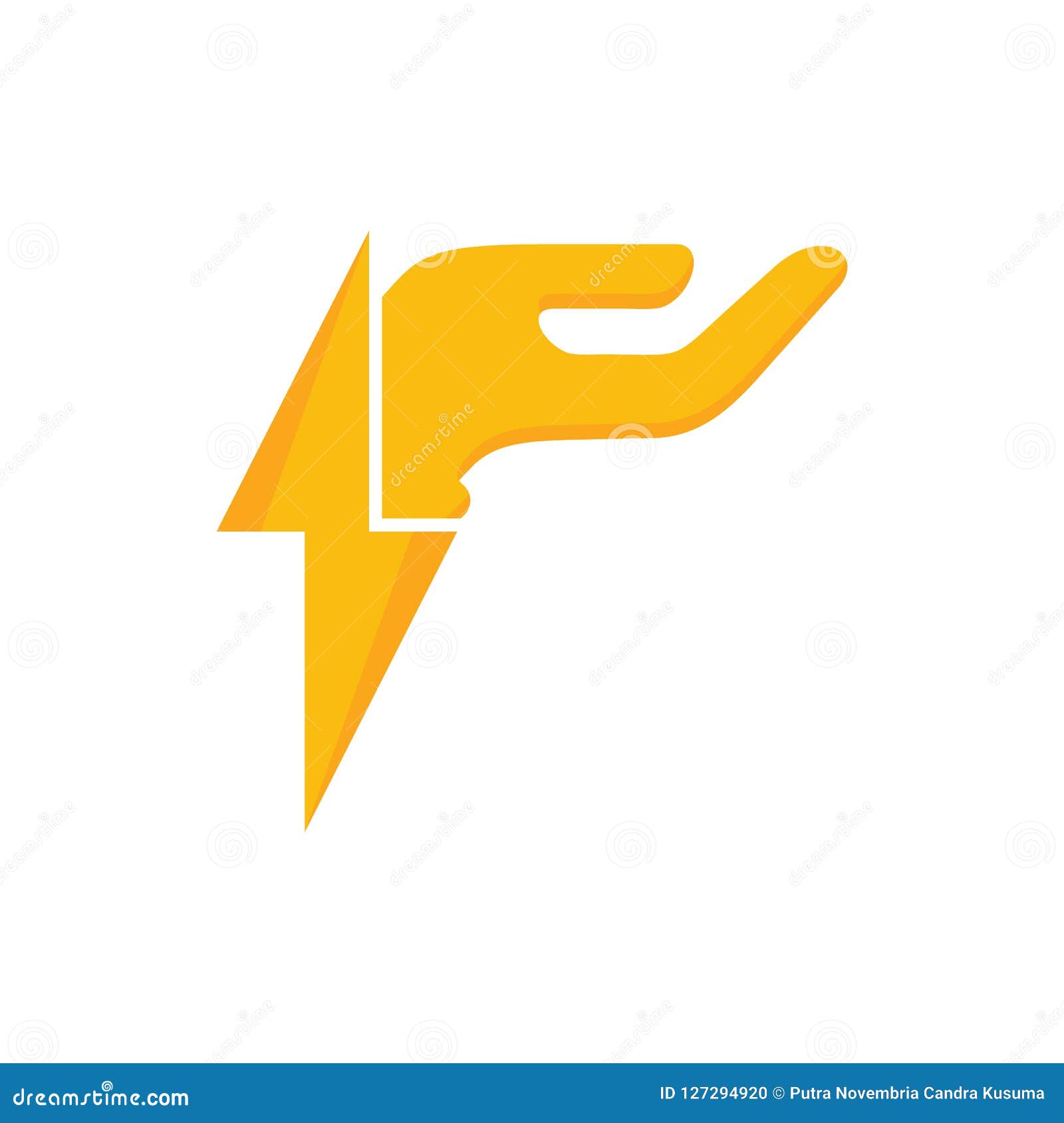 Poder Logo Icon Design Del Cuidado Ilustración del Vector - Ilustración ...