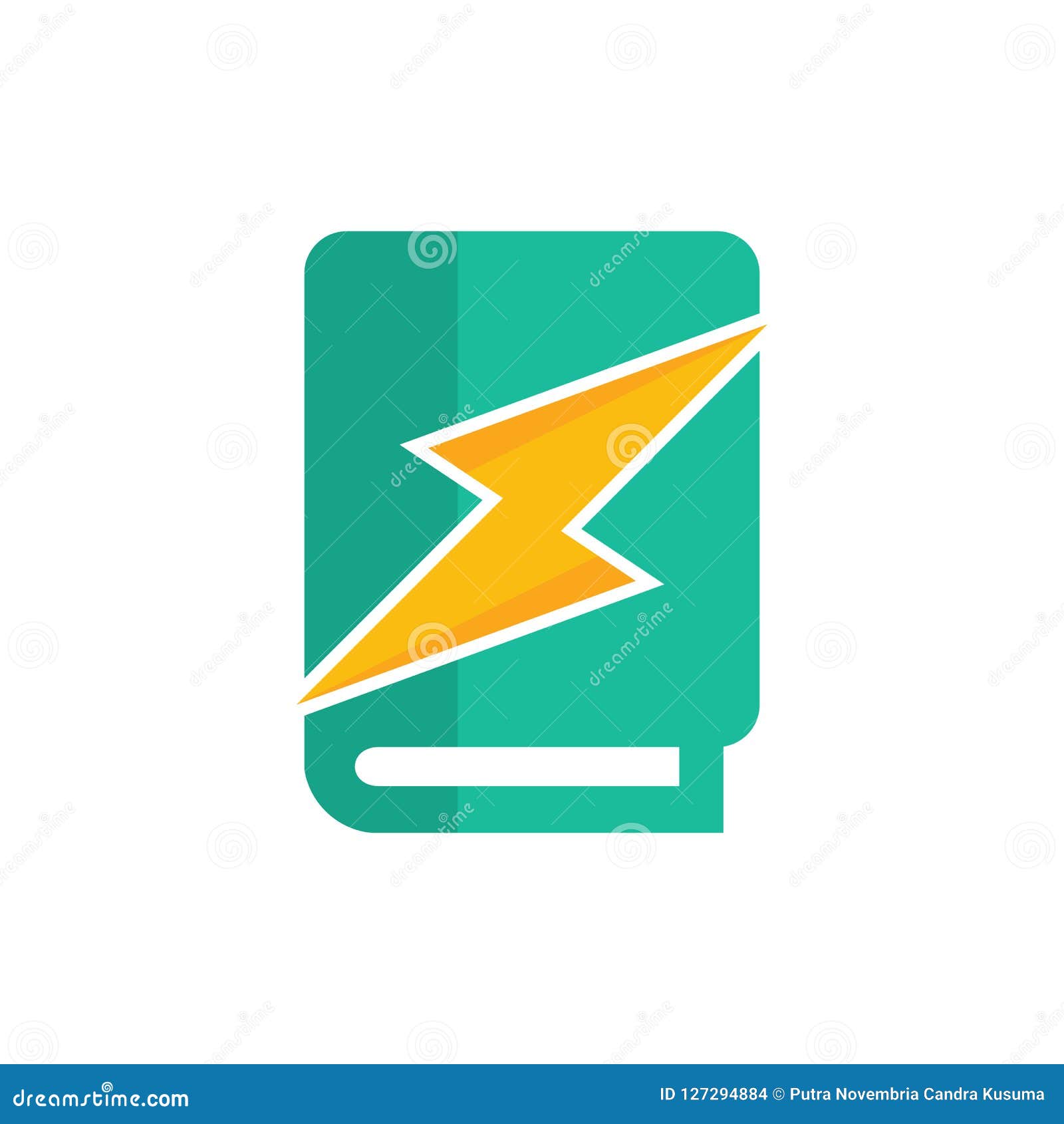 Poder Logo Icon Design Del Libro Ilustración del Vector - Ilustración ...