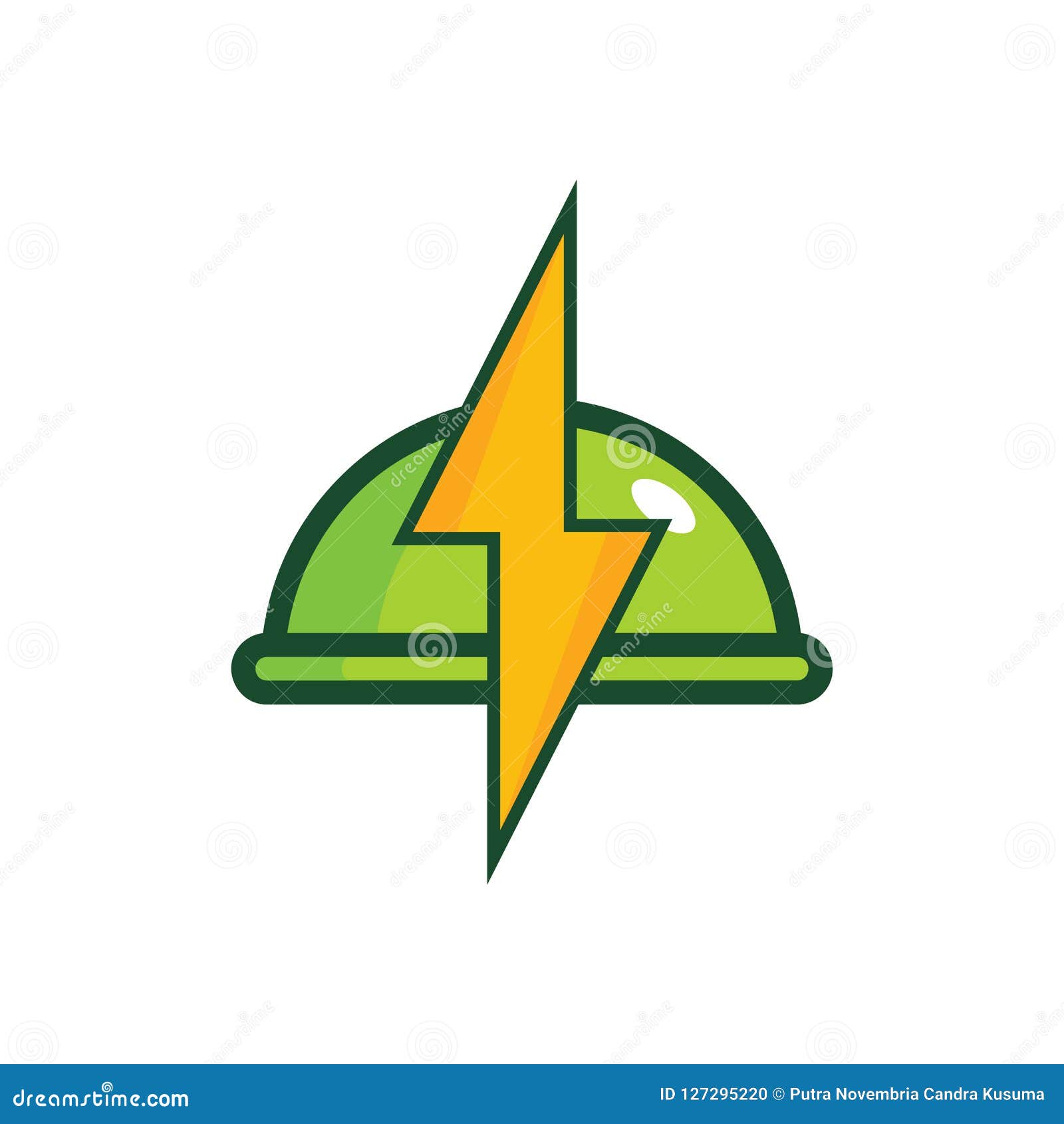 Poder Logo Icon Design Do Menu Ilustração Stock - Ilustração de plugue ...