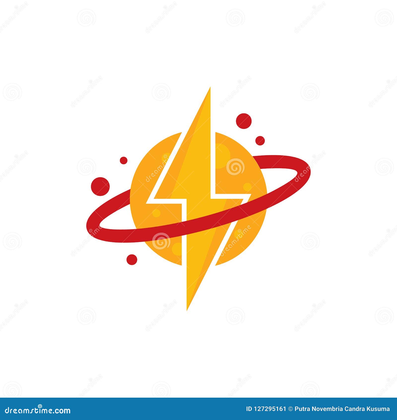 Poder Logo Icon Design Do Planeta Ilustração do Vetor - Ilustração de ...