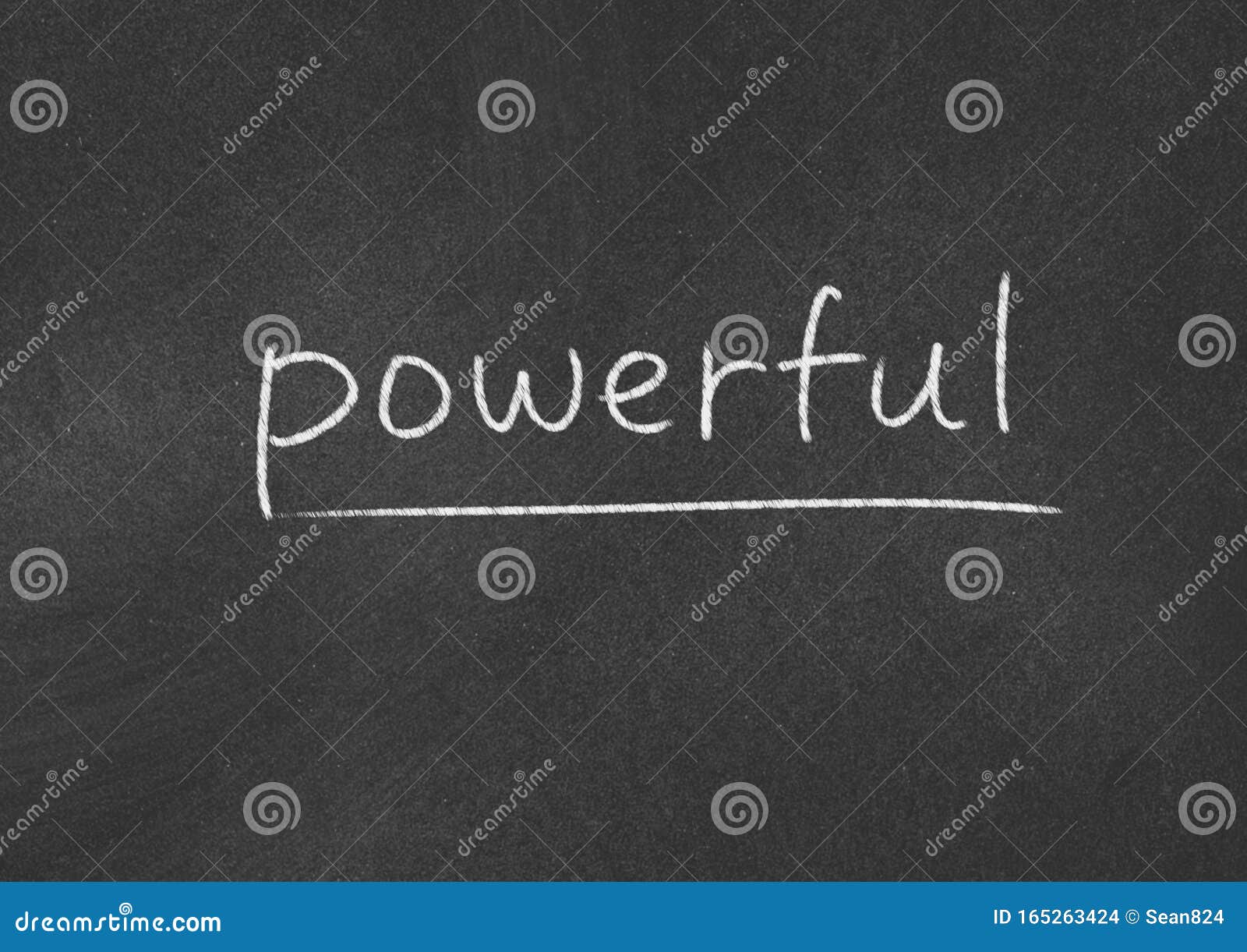 Poderoso foto de archivo. Imagen de palabra, poderoso - 165263424