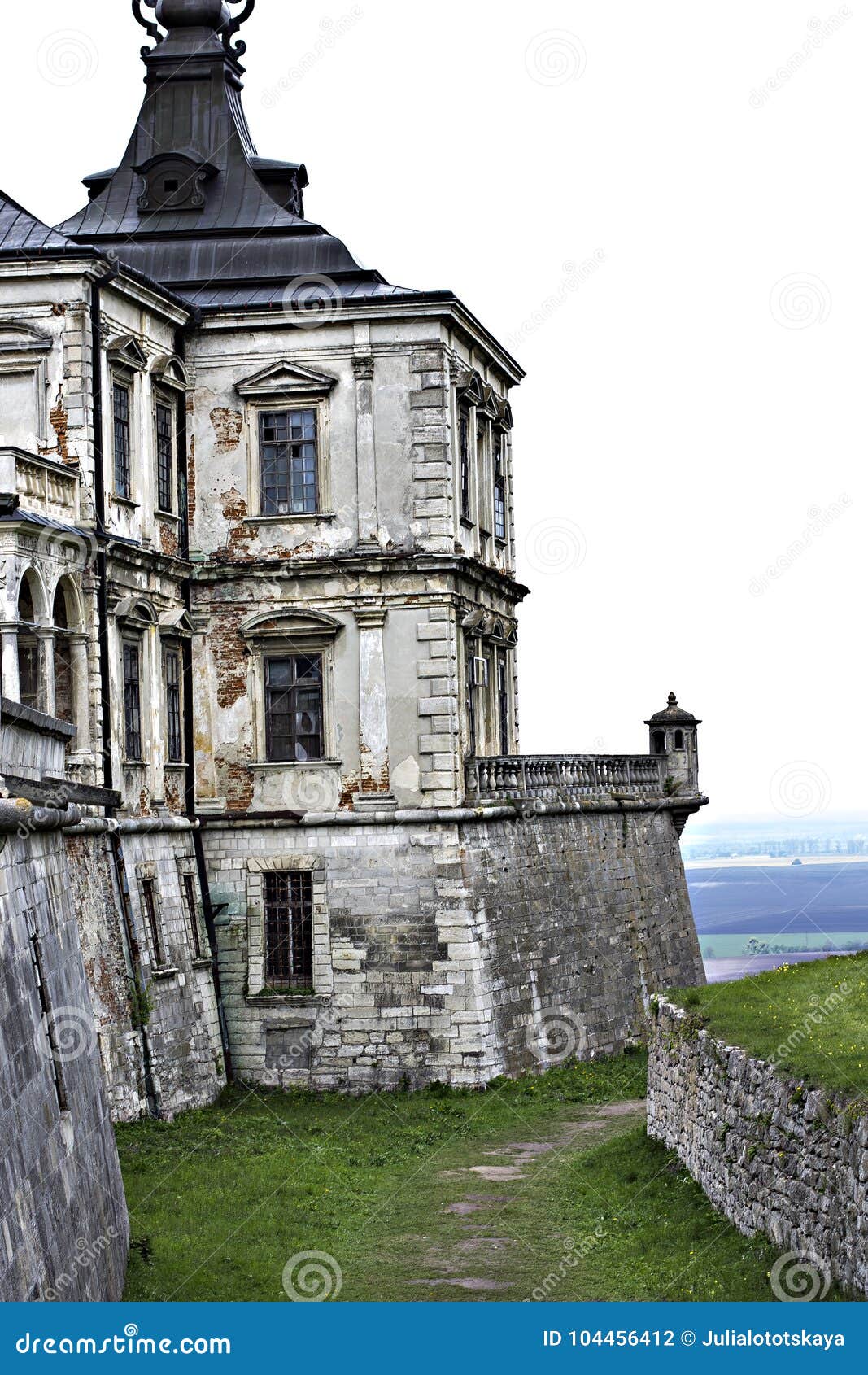 Podgoretsky Castle. Elements of an Ancient Castle. Old Castle Stock ...