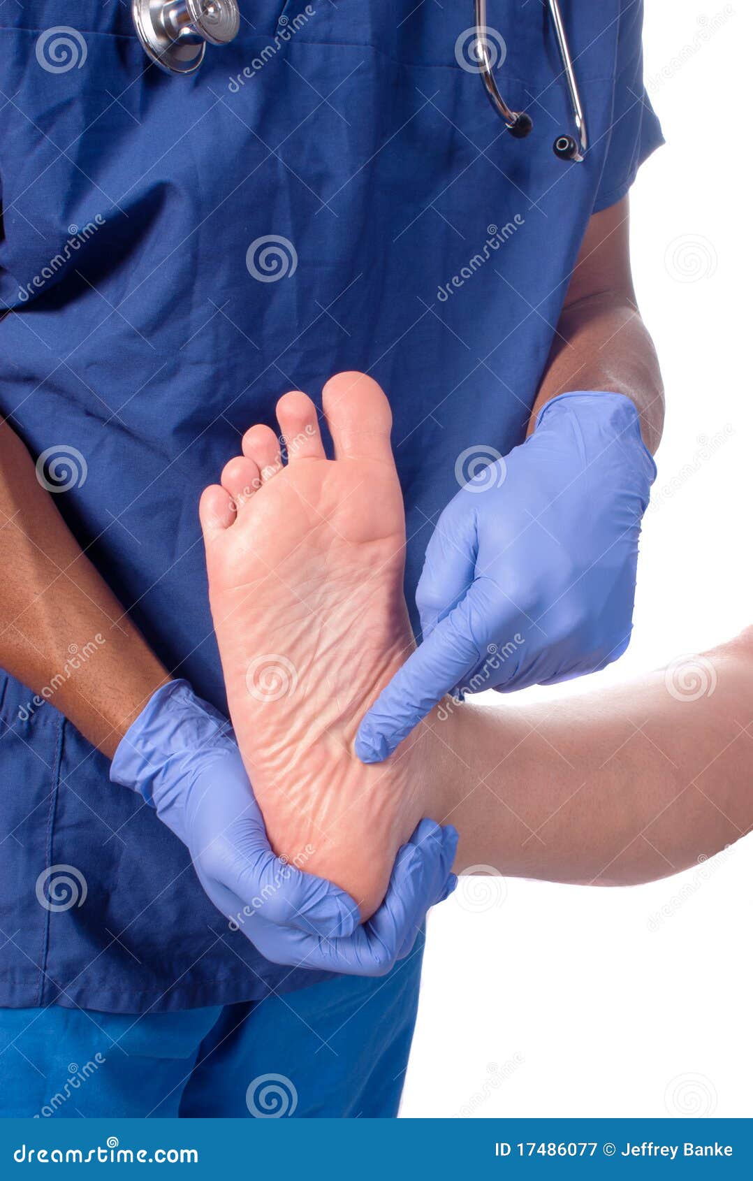 Podiatrist stock image. Image of scrubs, african, coat - 17486077