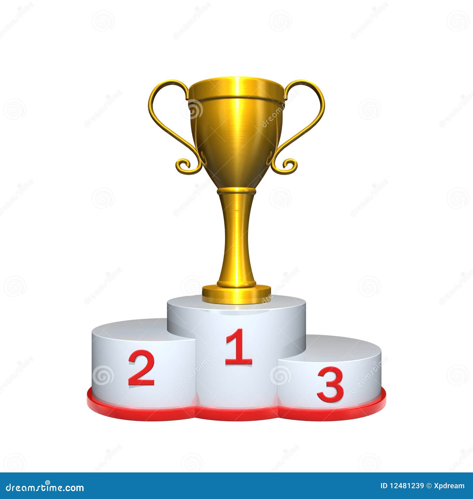 Podio illustrazione di stock. Illustrazione di lega, livello - 12481239