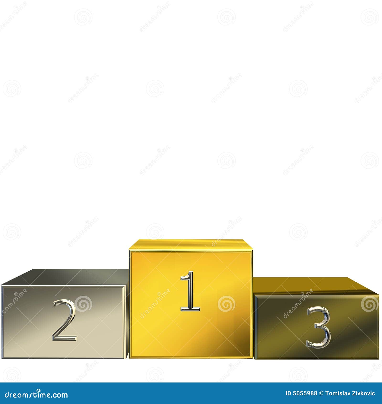 Podio illustrazione di stock. Illustrazione di concorrenza - 5055988