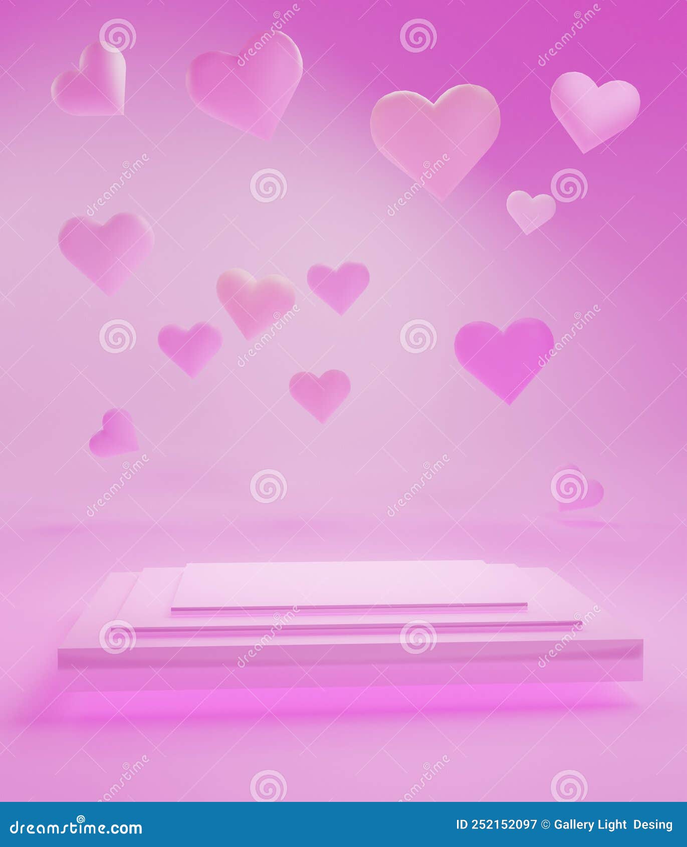 Purple Heart Display Stand Royalty-Free Stock Photo | CartoonDealer.com ...