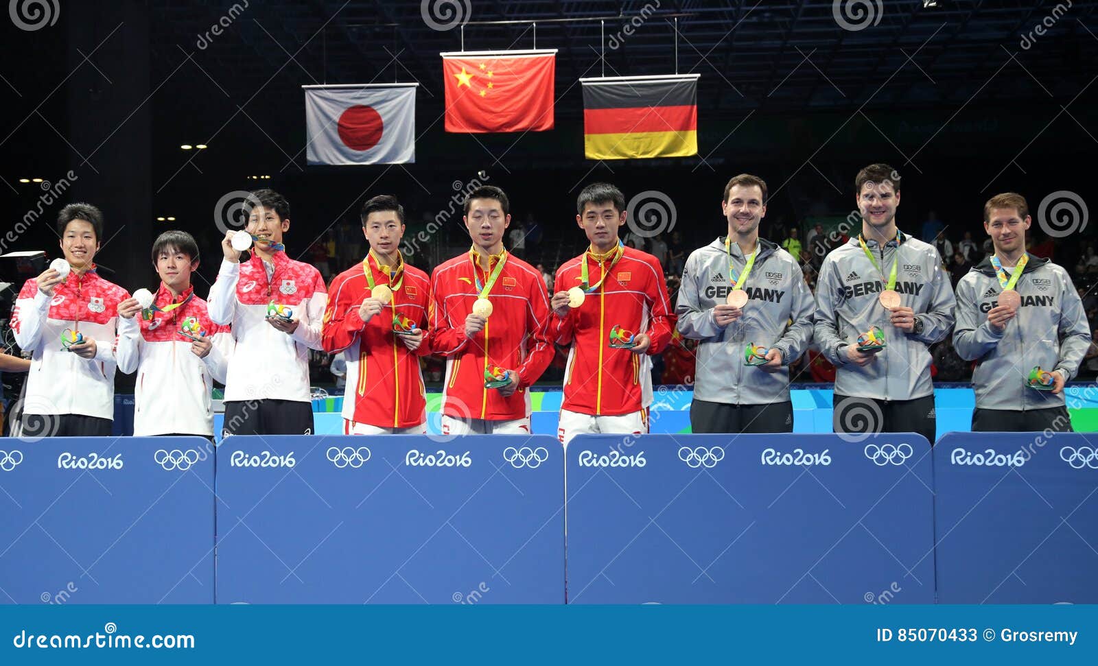 Podium D'hommes Aux Jeux Olympiques 2016 Photo stock éditorial - Image ...