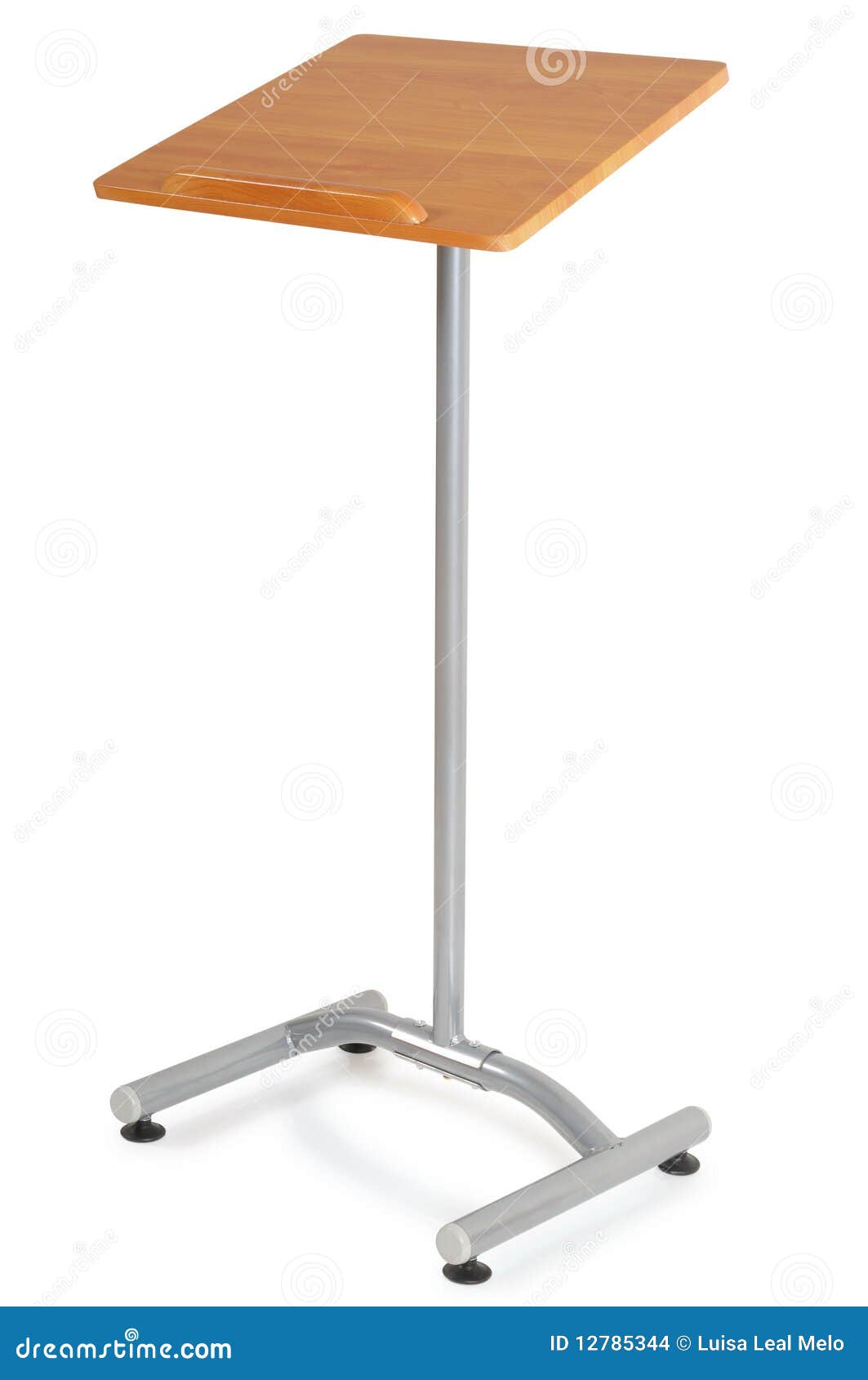 Podium. Isolated stock photo. Image of open, lectern - 12785344